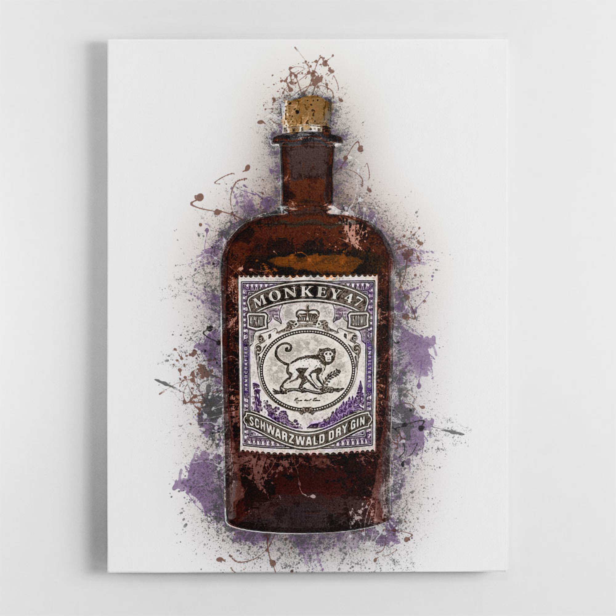 Monkey 47 Gin Wall Art