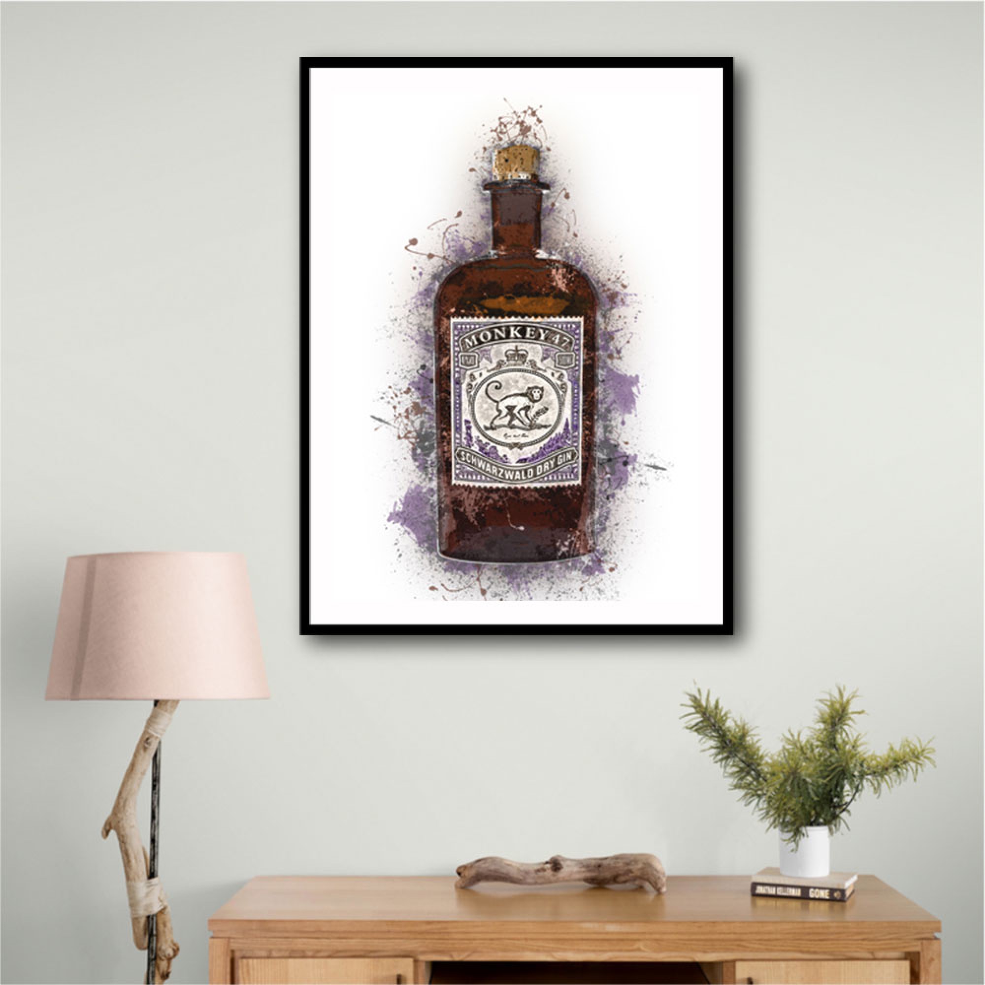 Monkey 47 Gin Wall Art