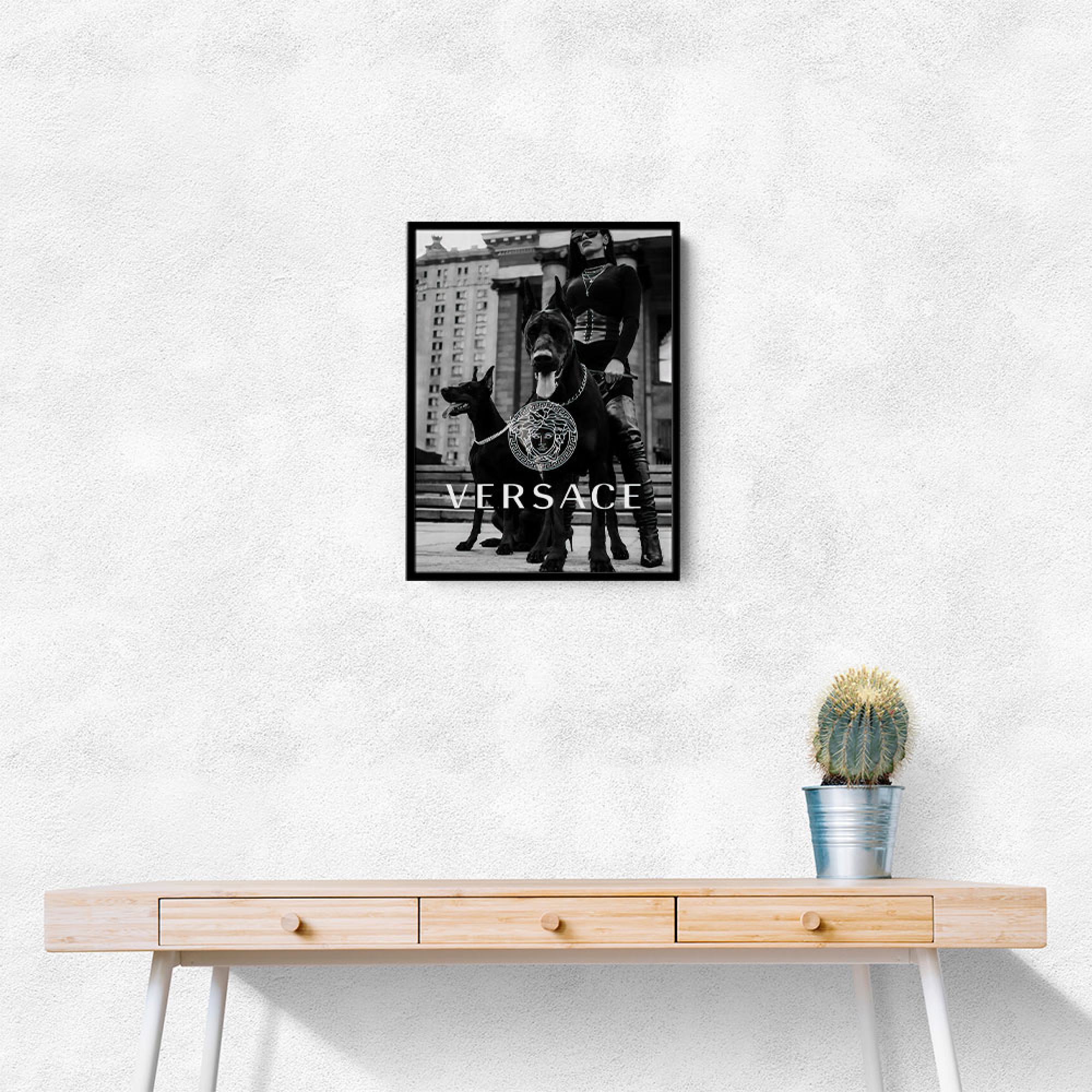 Versace Doberman's Wall Art
