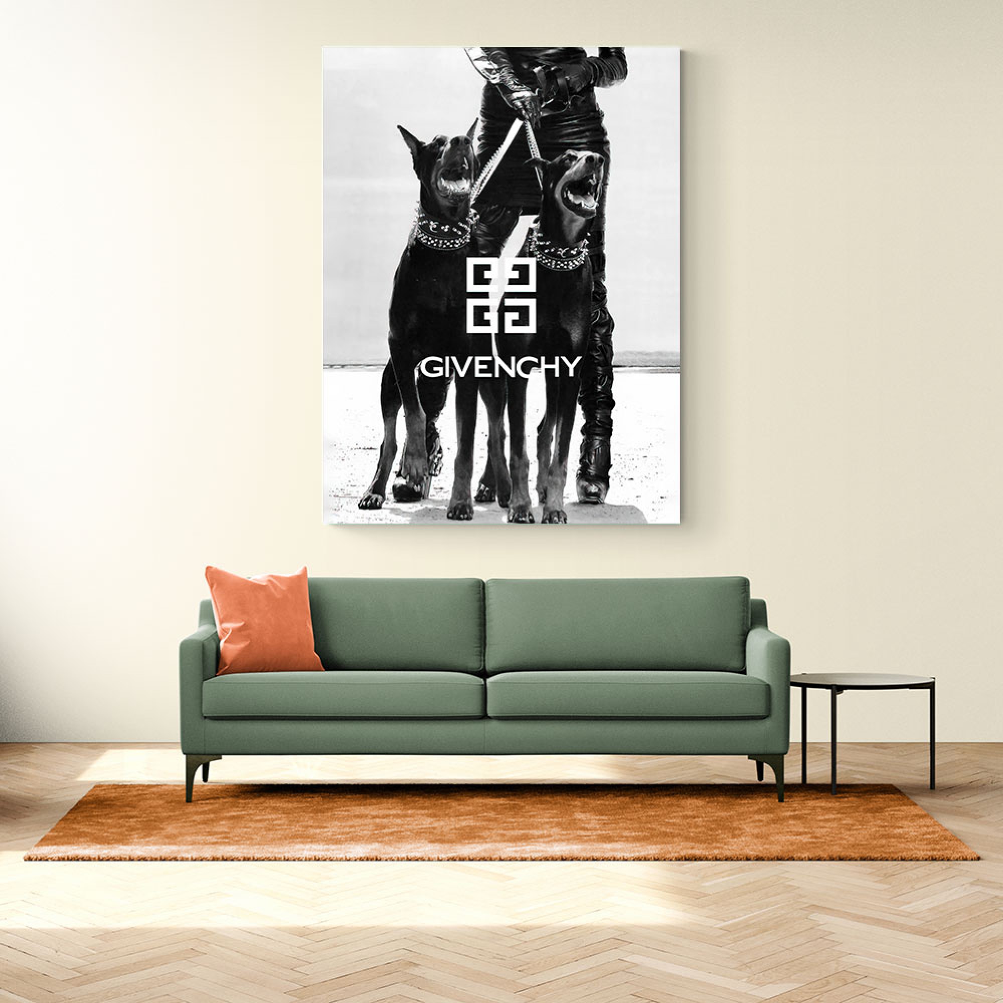 Givenchy Doberman's Wall Art