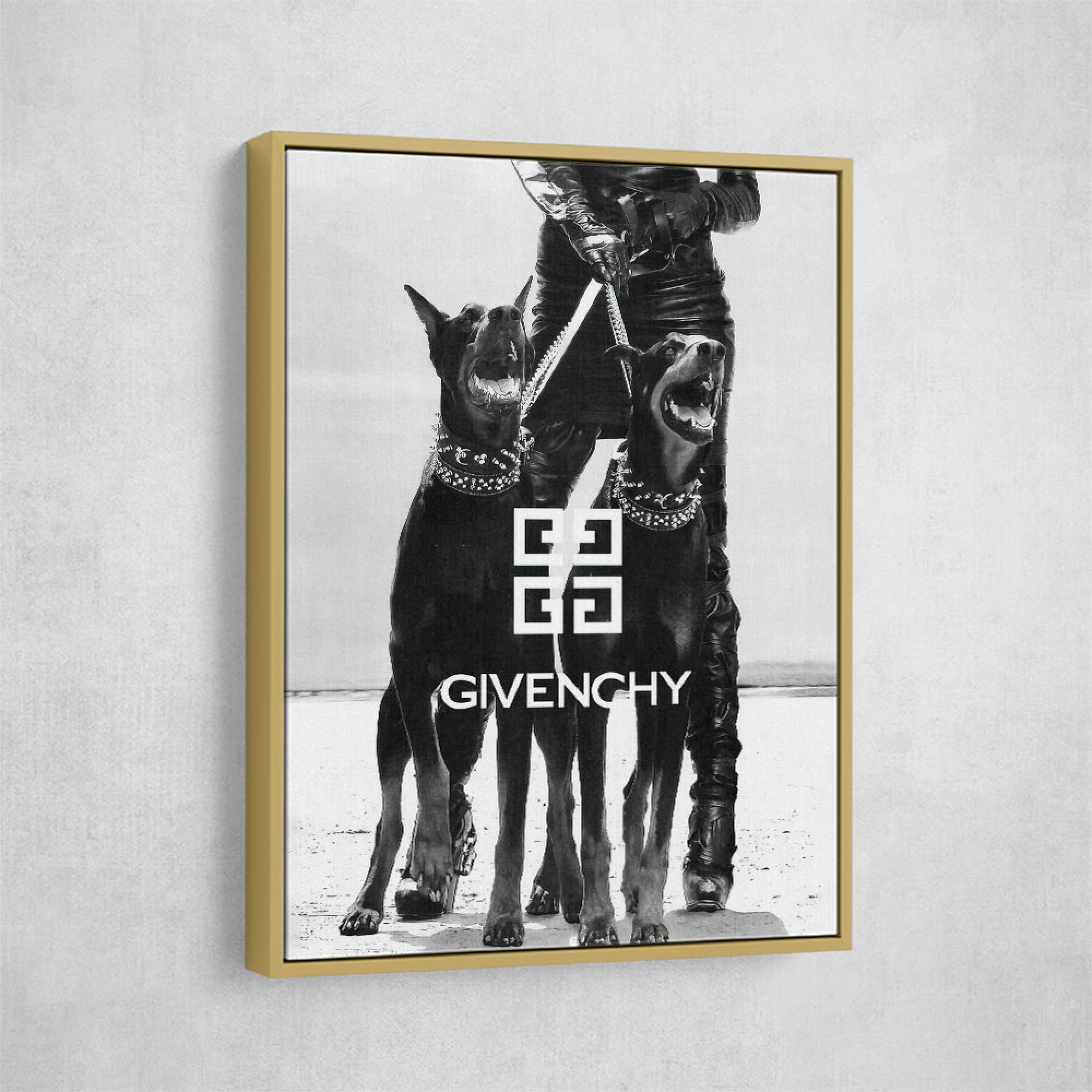 Givenchy Doberman's Wall Art