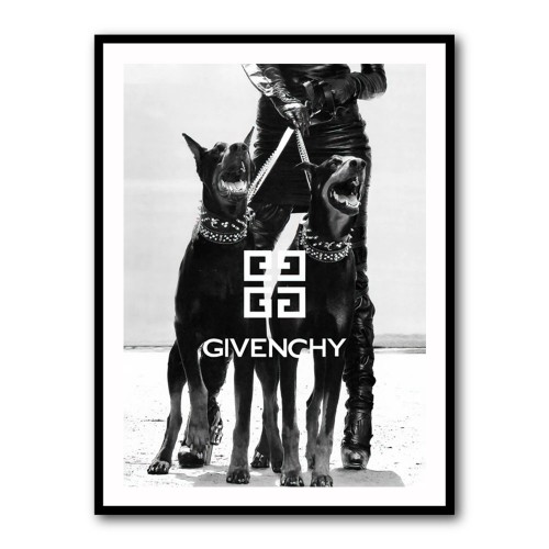 Versace Doberman's Wall Art