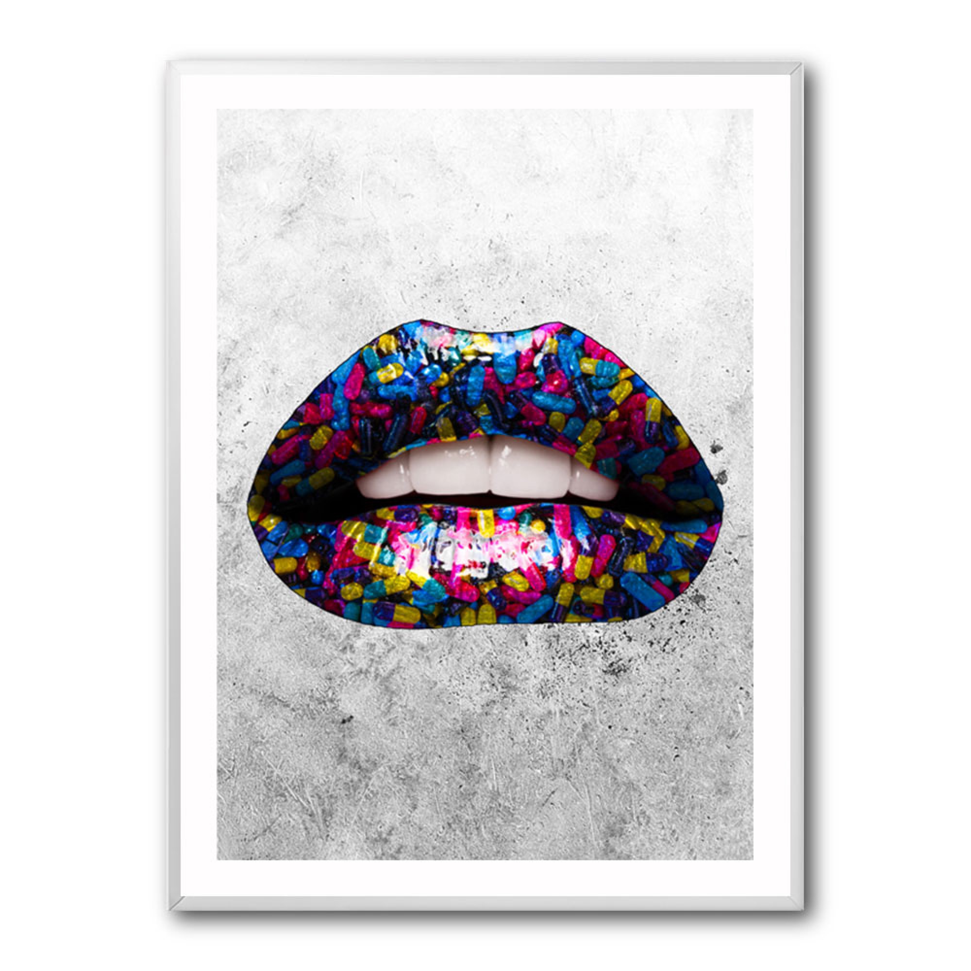 Pill Lips 2 Wall Art