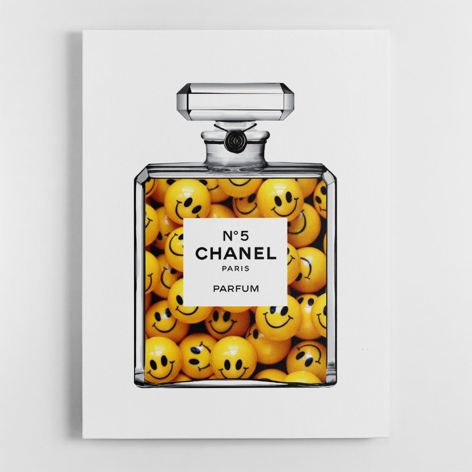 Happy Faces In Chanel Wall Art