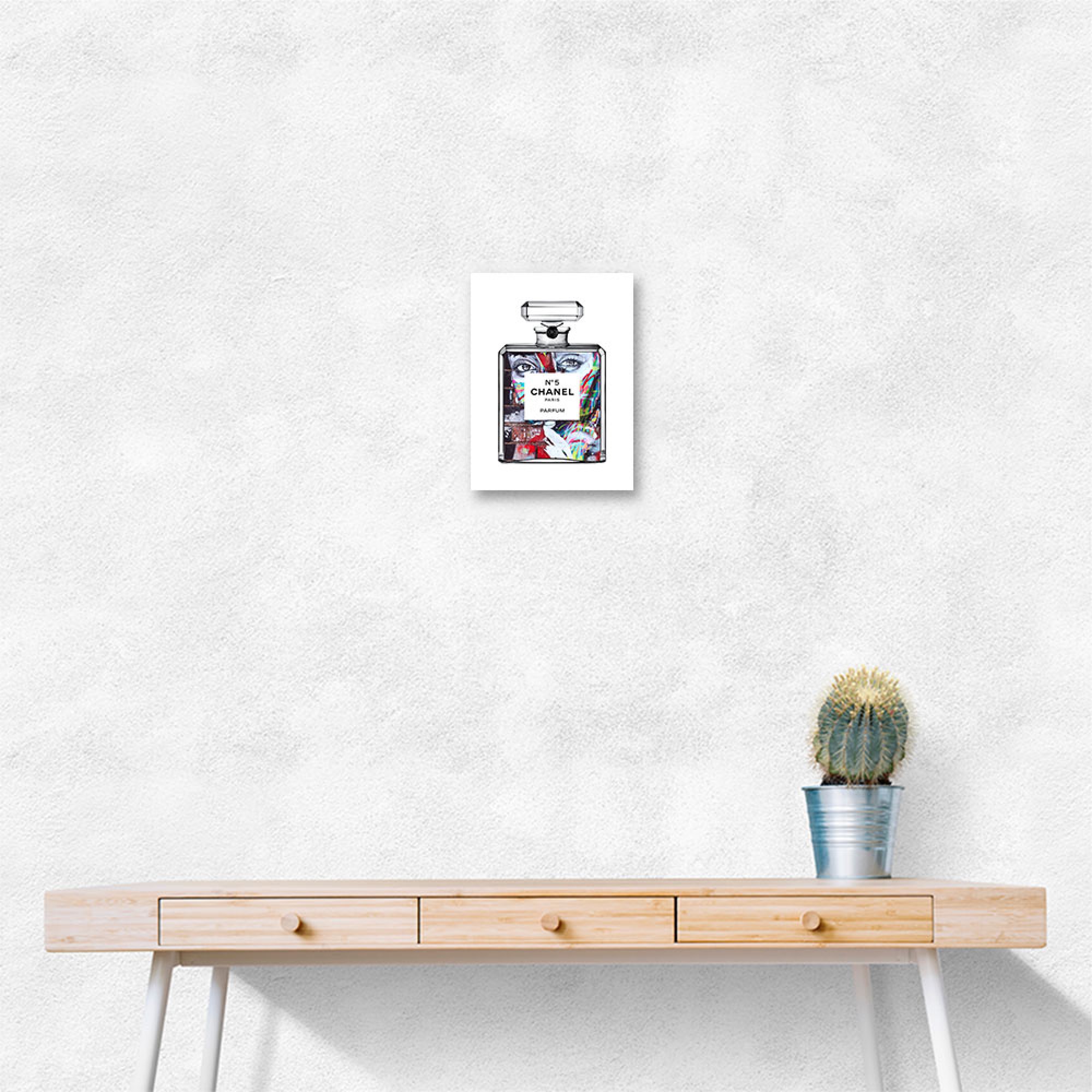 Girl In Chanel Wall Art