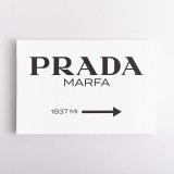 Prada Marfa Sign Wall Art
