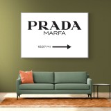 Prada Marfa Sign Wall Art