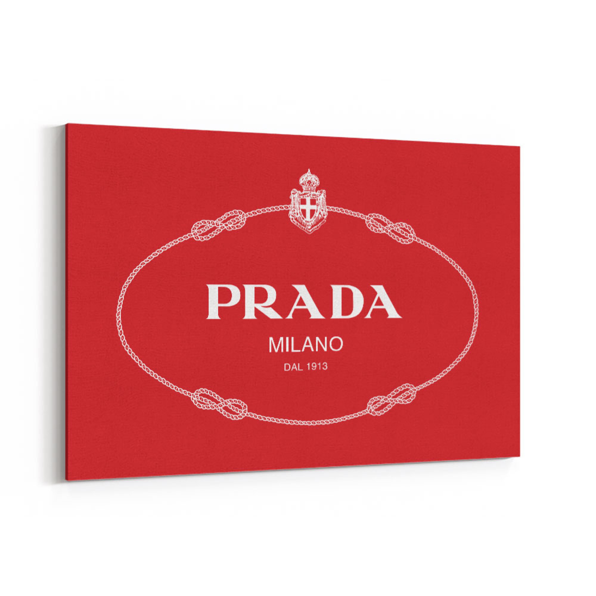 Prada Red Sign Wall Art