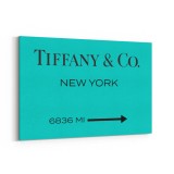 Tiffany & Co New York Sign Wall Art