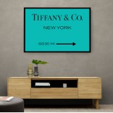 Tiffany & Co New York Sign Wall Art