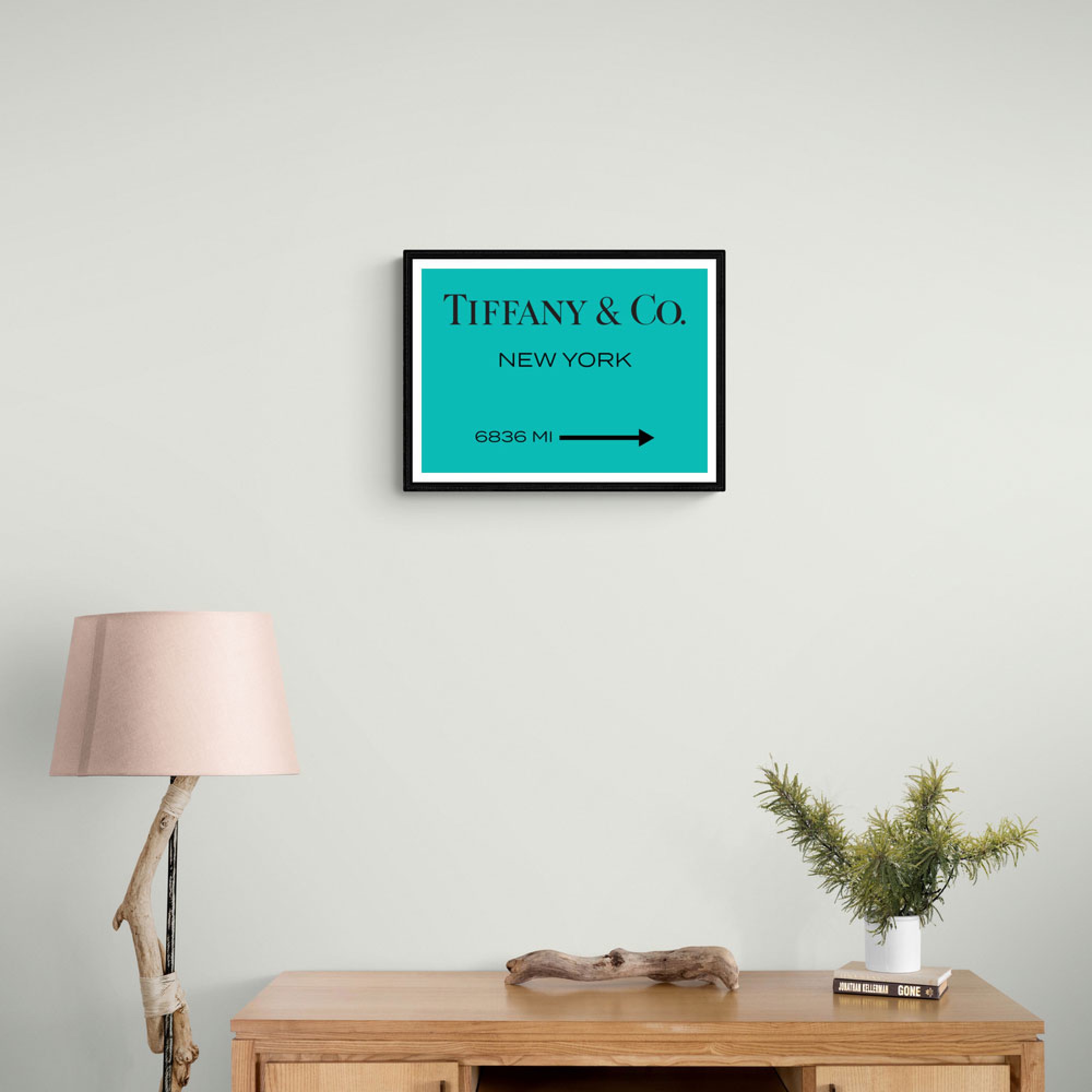 Tiffany & Co New York Sign Wall Art