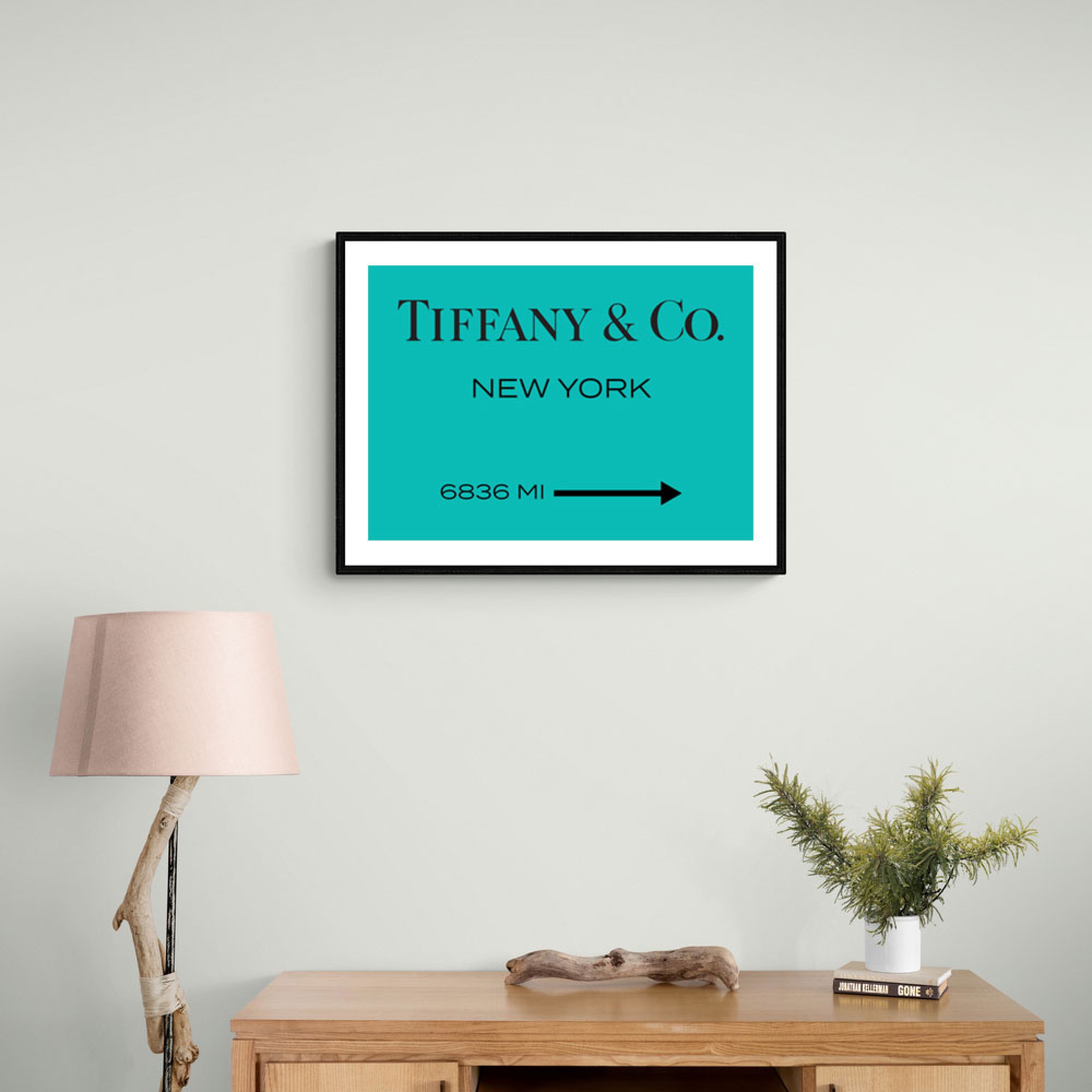 Tiffany & Co New York Sign Wall Art