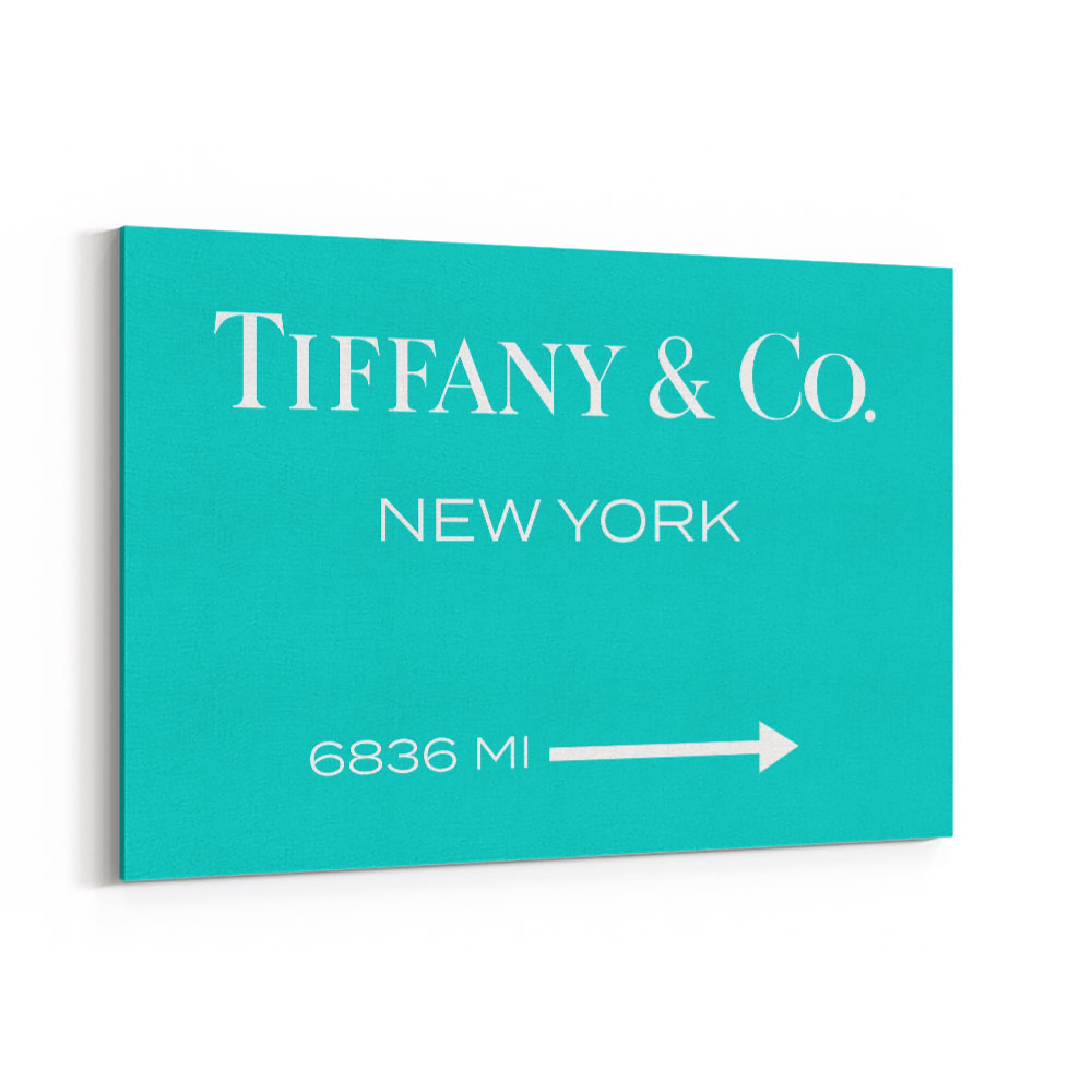 Tiffany & Co New York Sign Wall Art