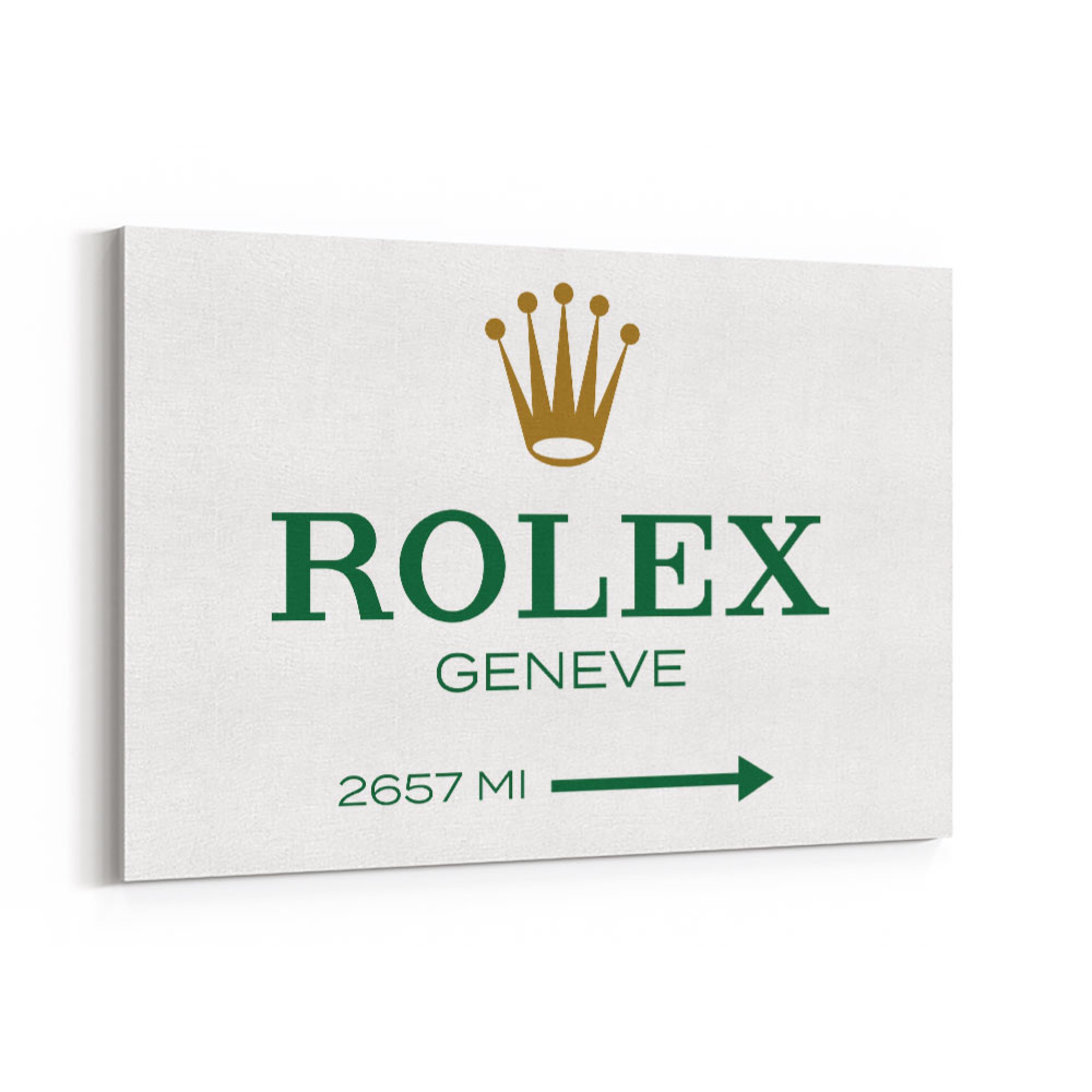 Rolex Genève Sign Wall Art