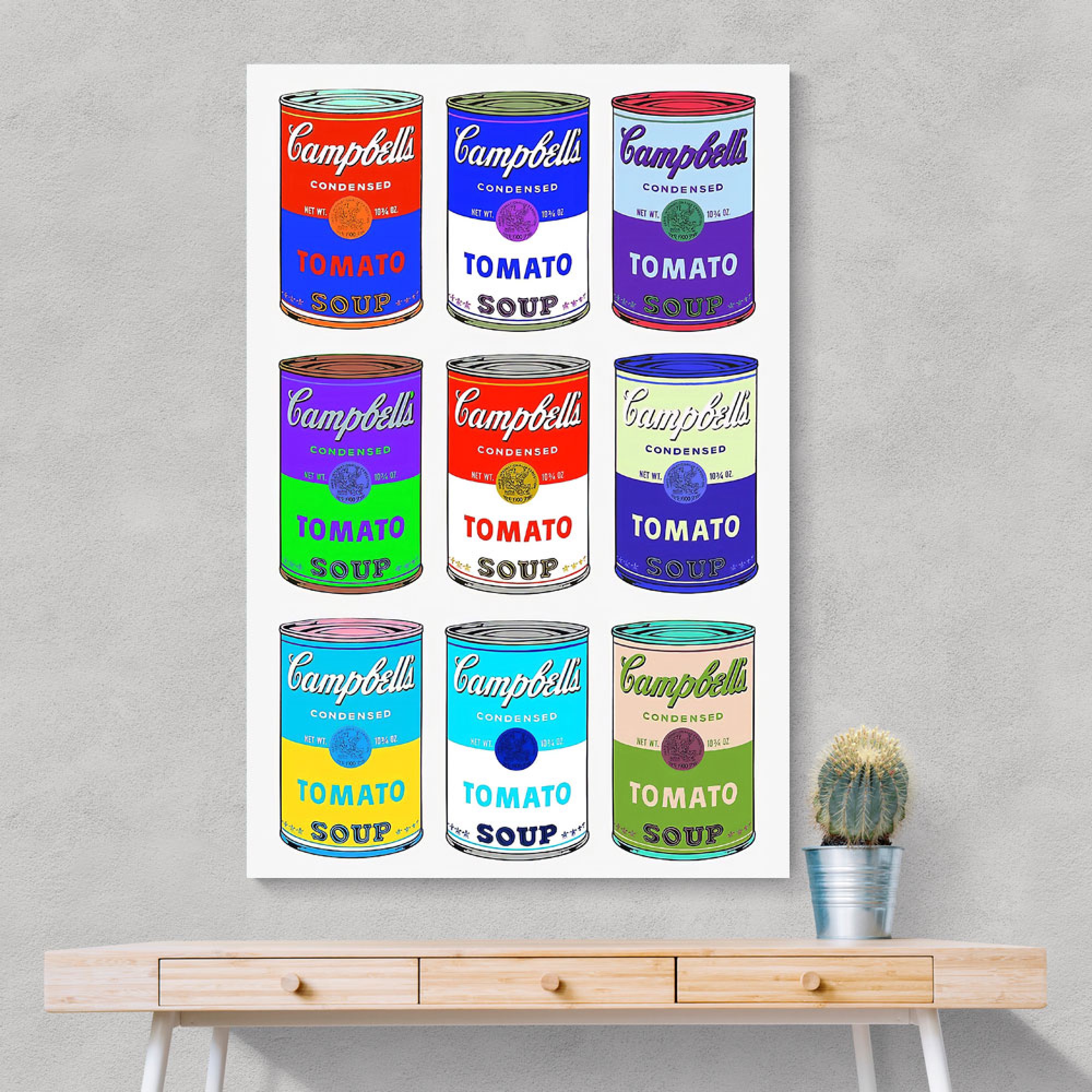 Campbells Soup Cans Wall Art