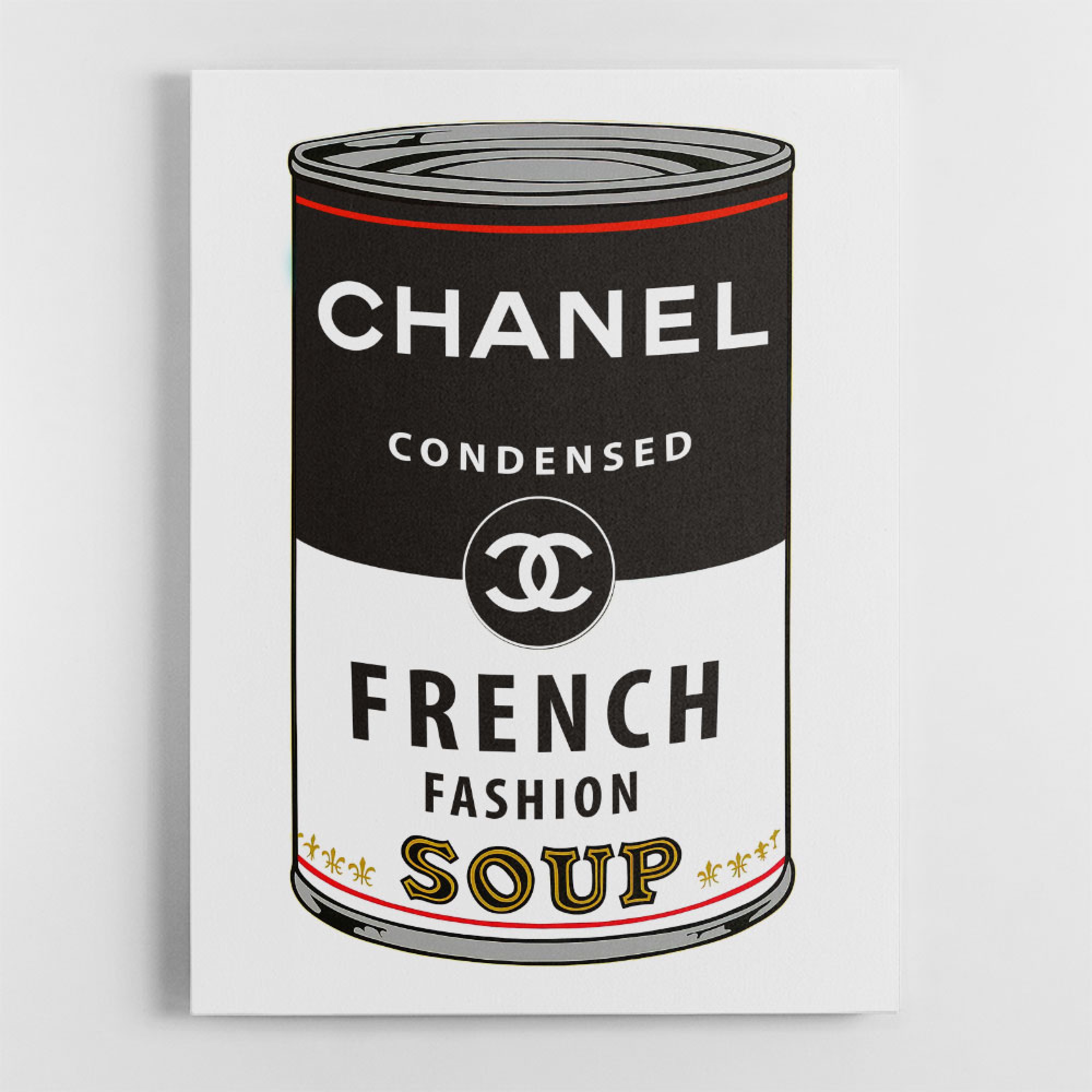 Chanel Soup Wall Art