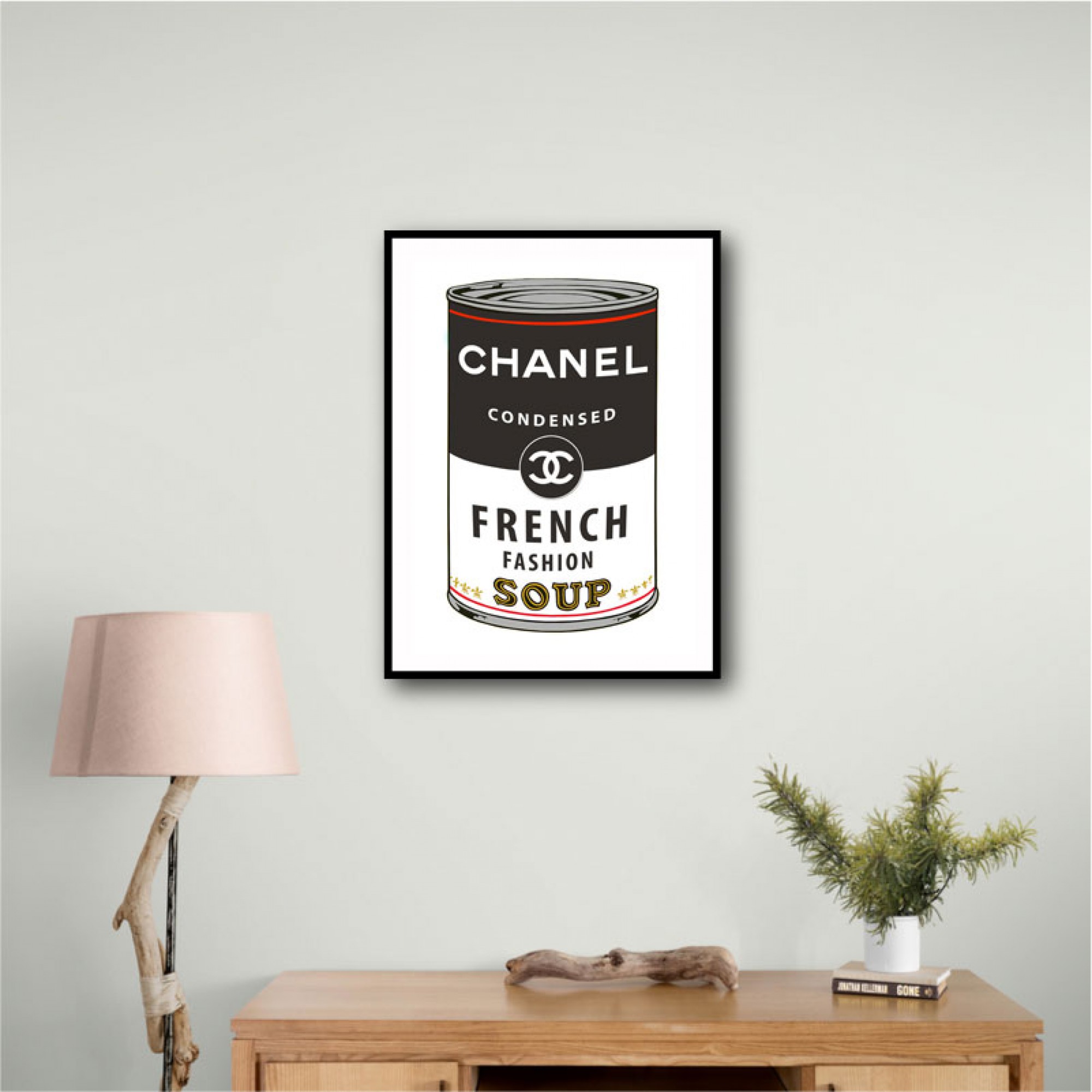 Chanel Soup Wall Art