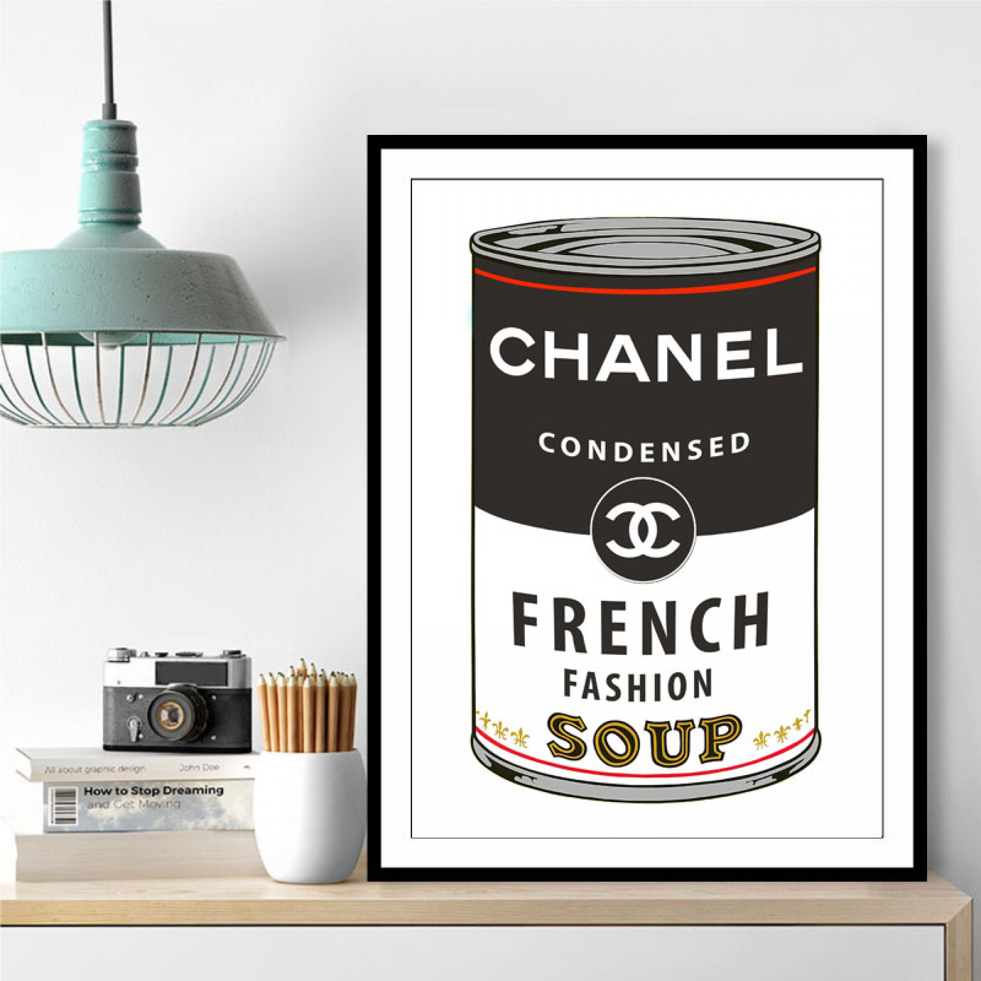Chanel Soup Wall Art