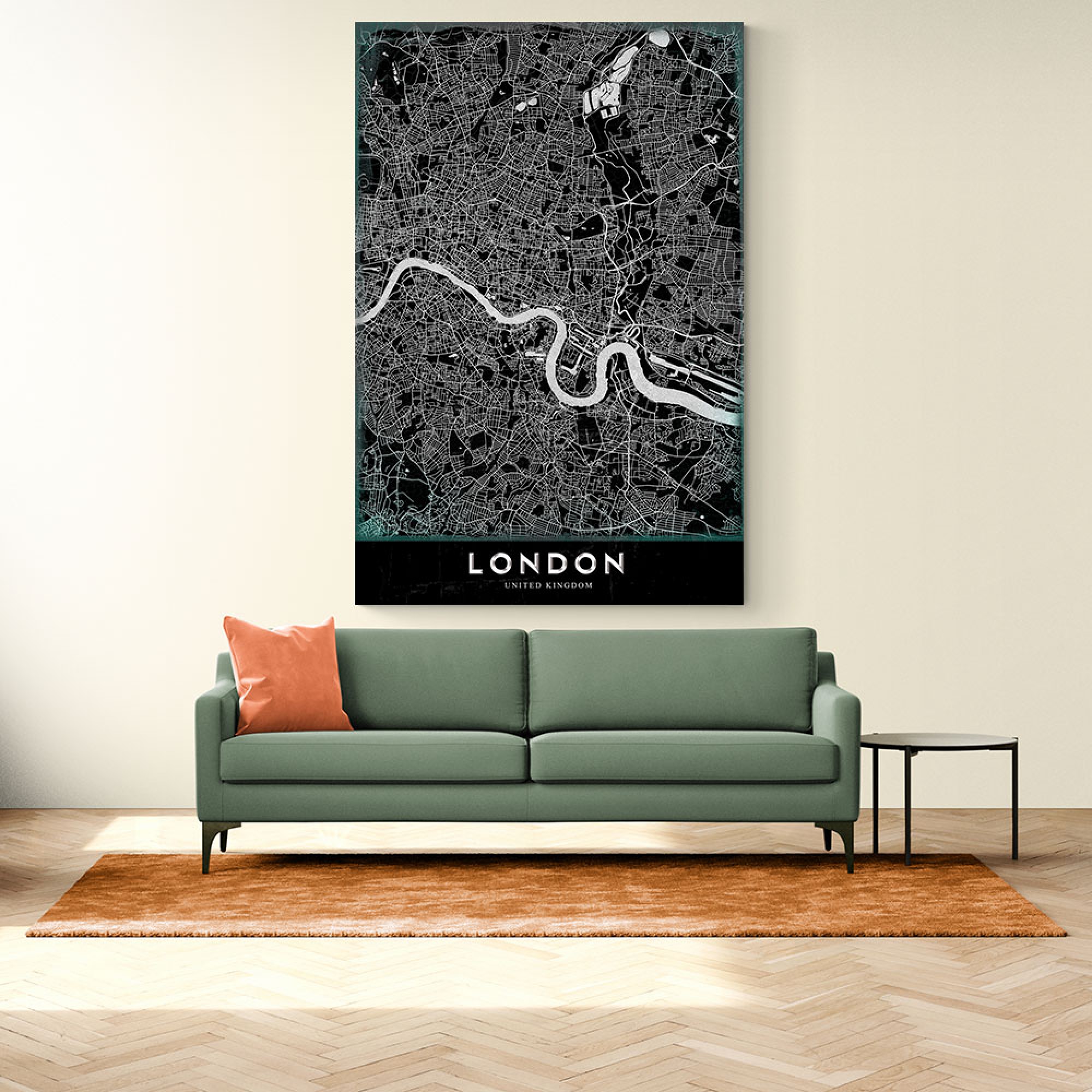 London Map Wall Art
