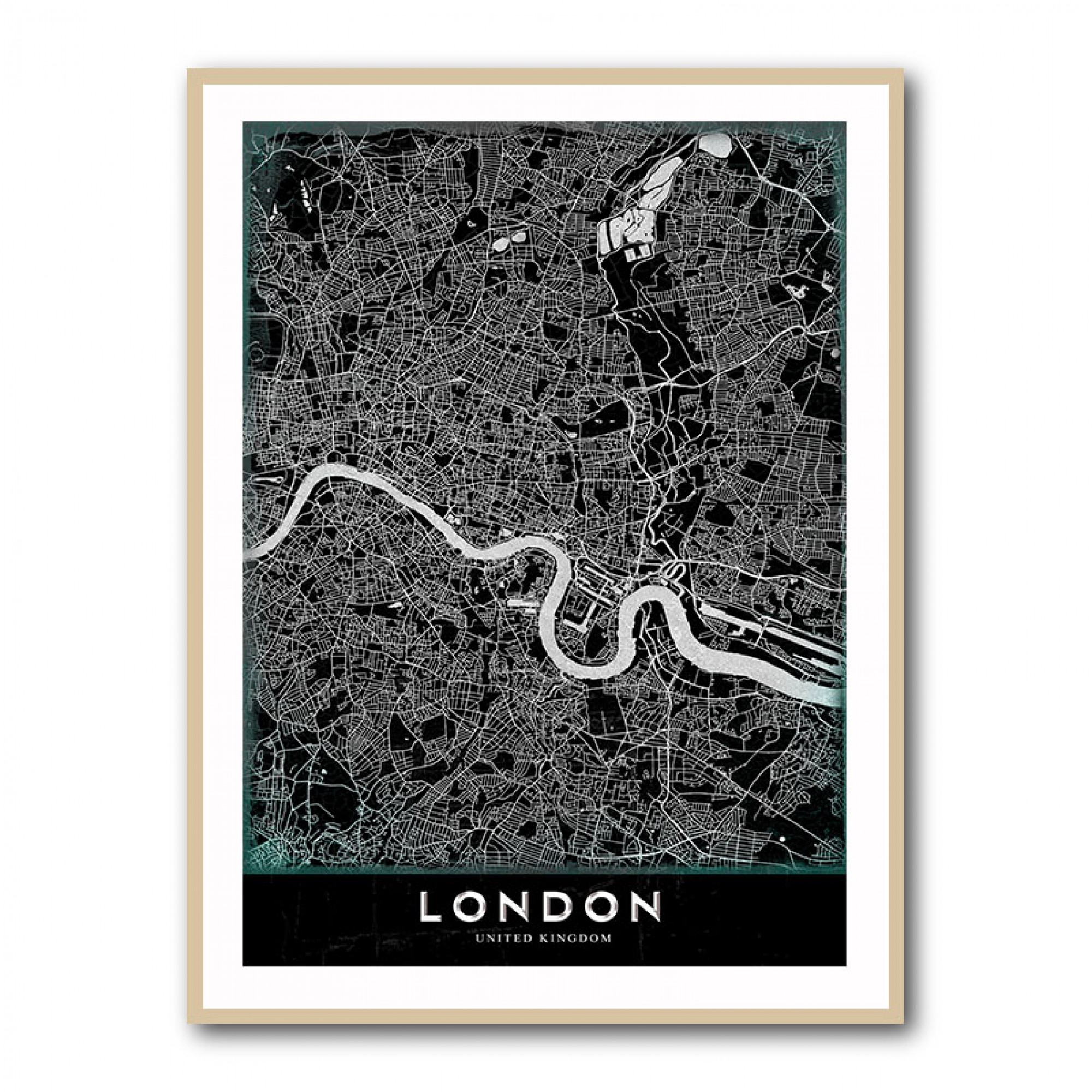 London Map Wall Art