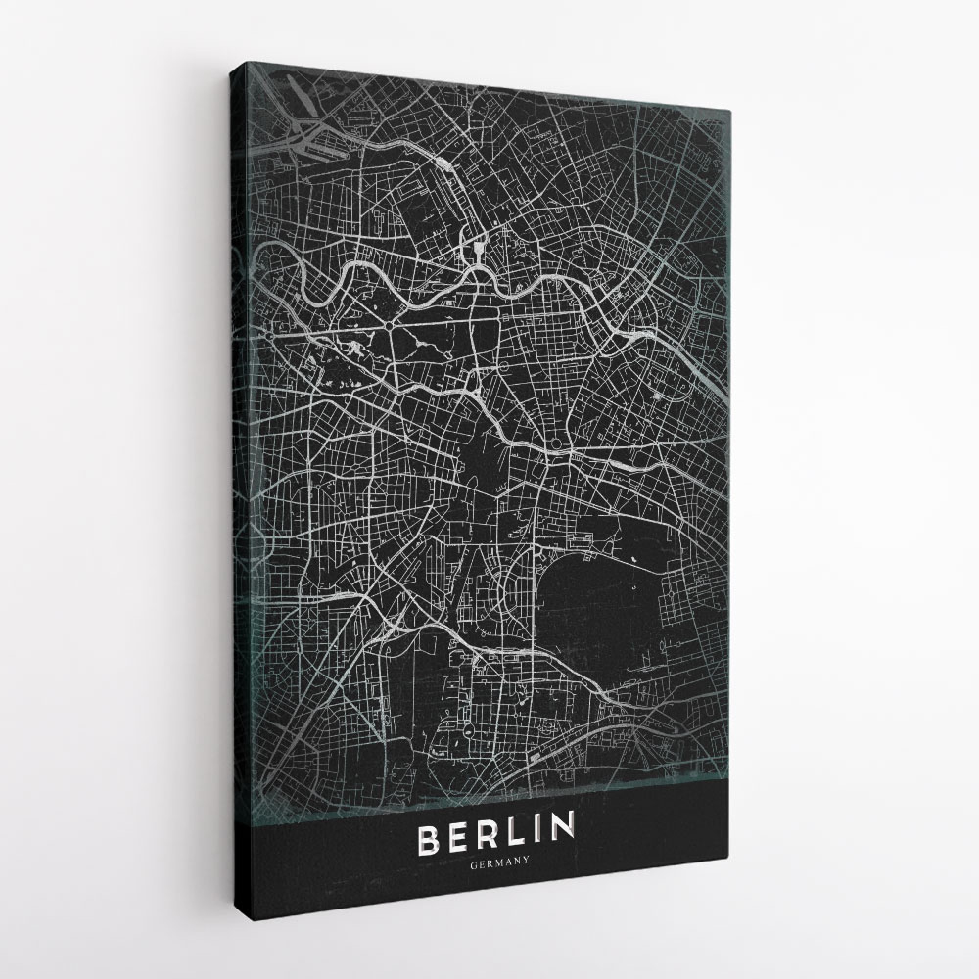 Berlin Map Wall Art