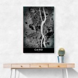 Cairo Map Wall Art