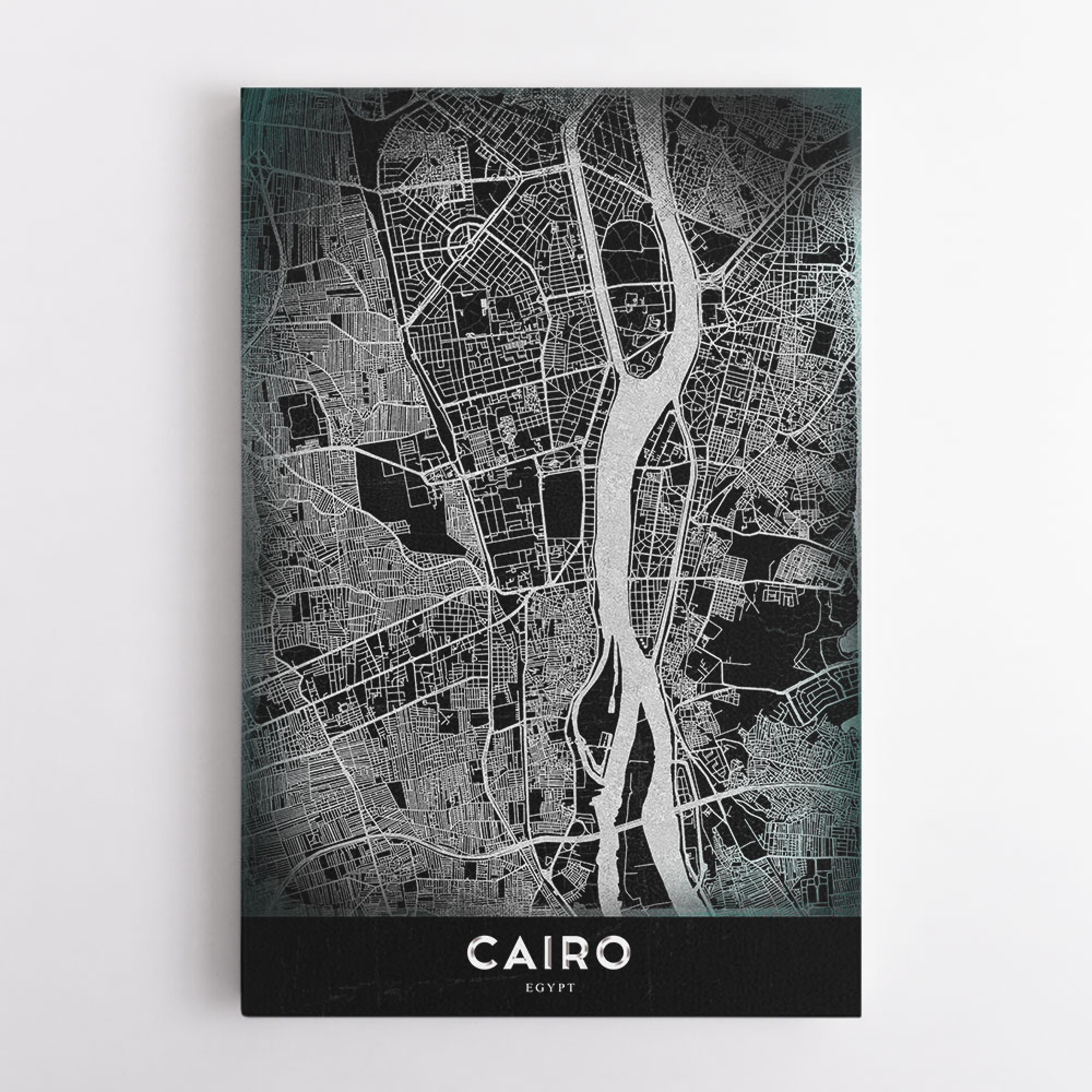 Cairo Map Wall Art