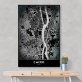 Cairo Map Wall Art