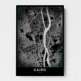 Cairo Map Wall Art