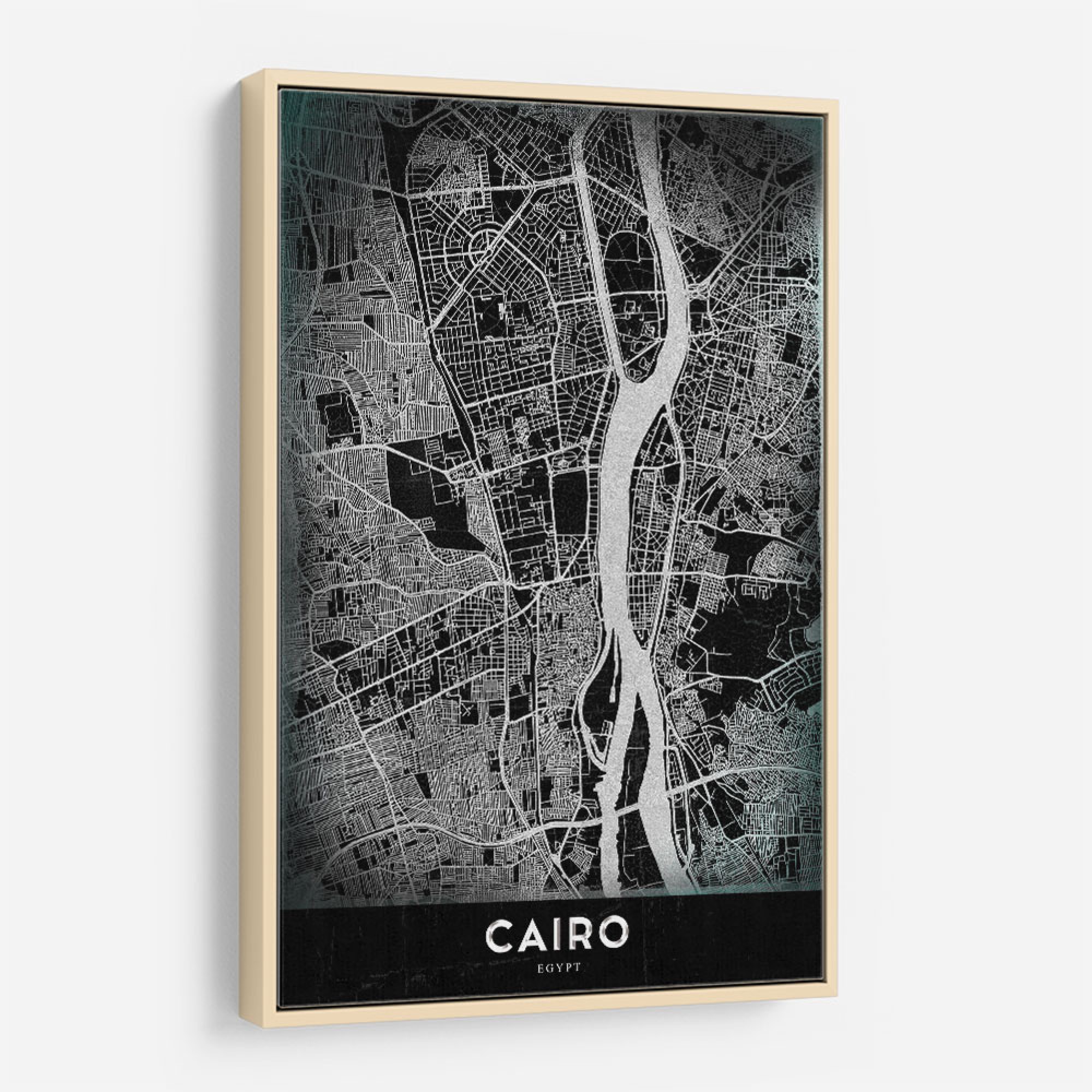 Cairo Map Wall Art