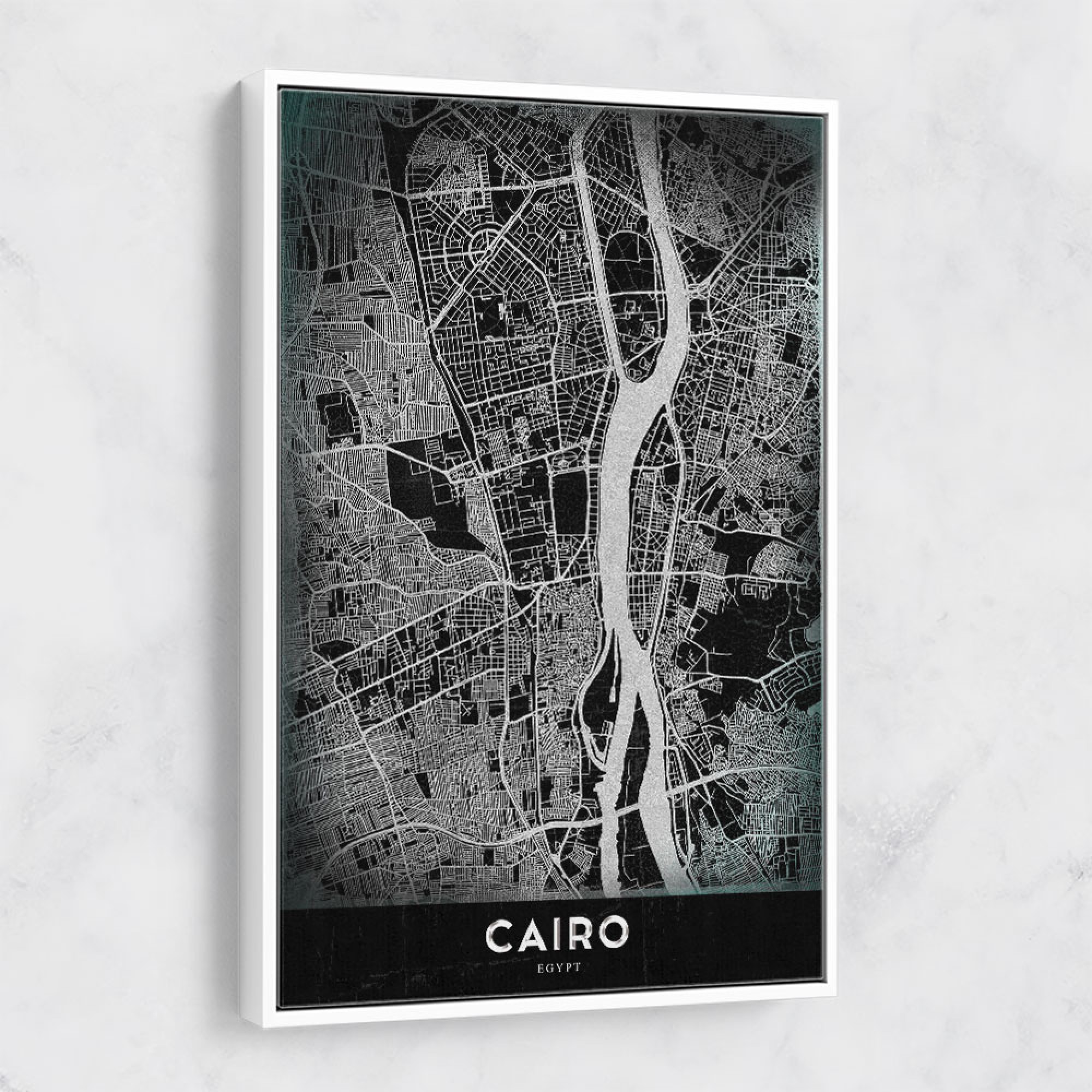 Cairo Map Wall Art