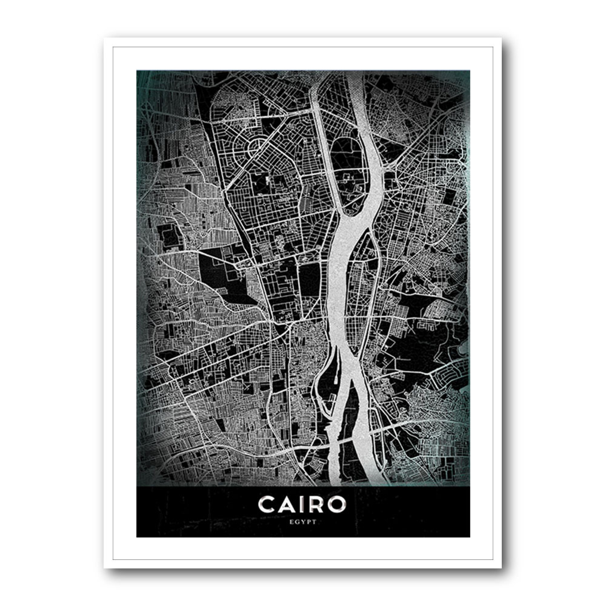 Cairo Map Wall Art