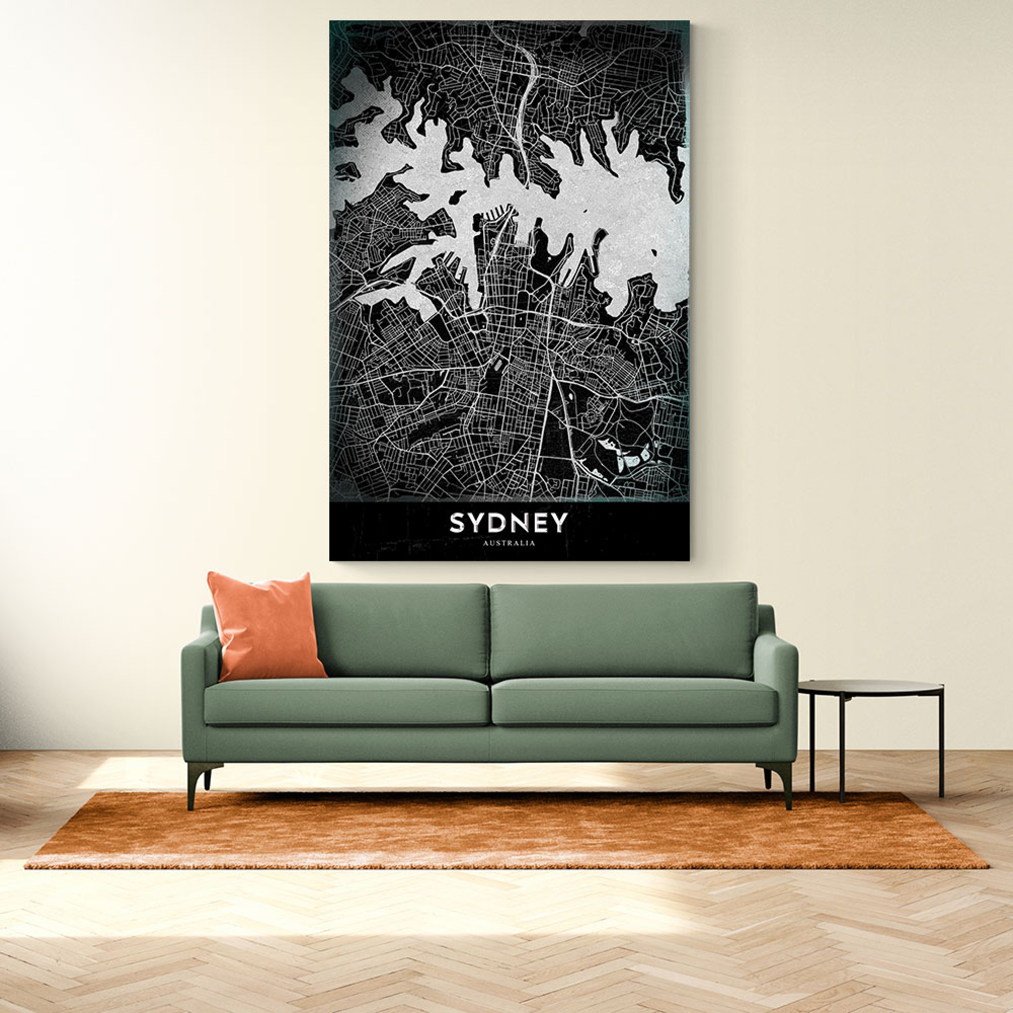 Sydney Map Wall Art