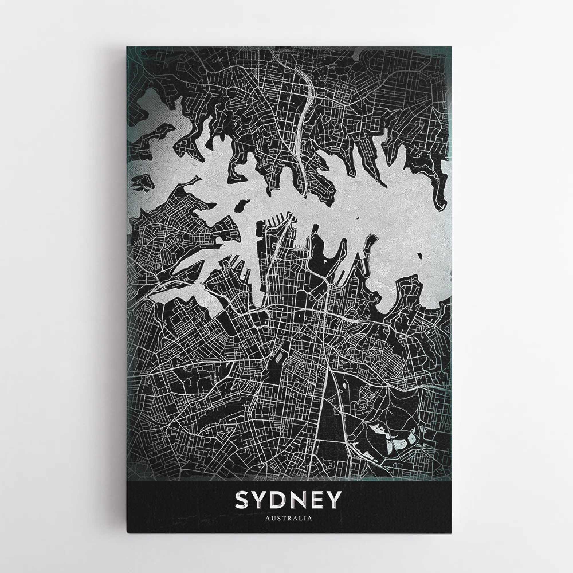 Sydney Map Wall Art