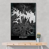 Sydney Map Wall Art