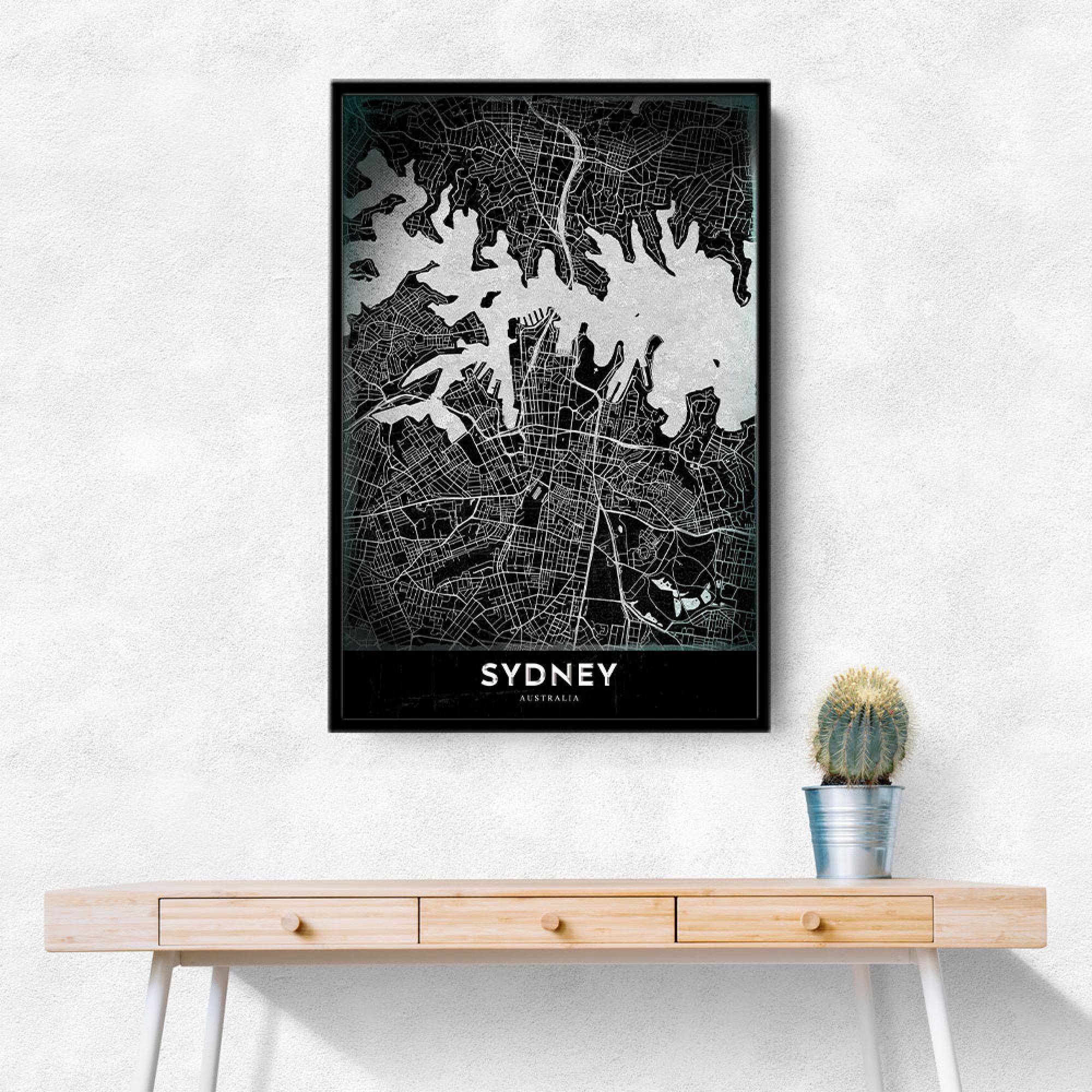 Sydney Map Wall Art