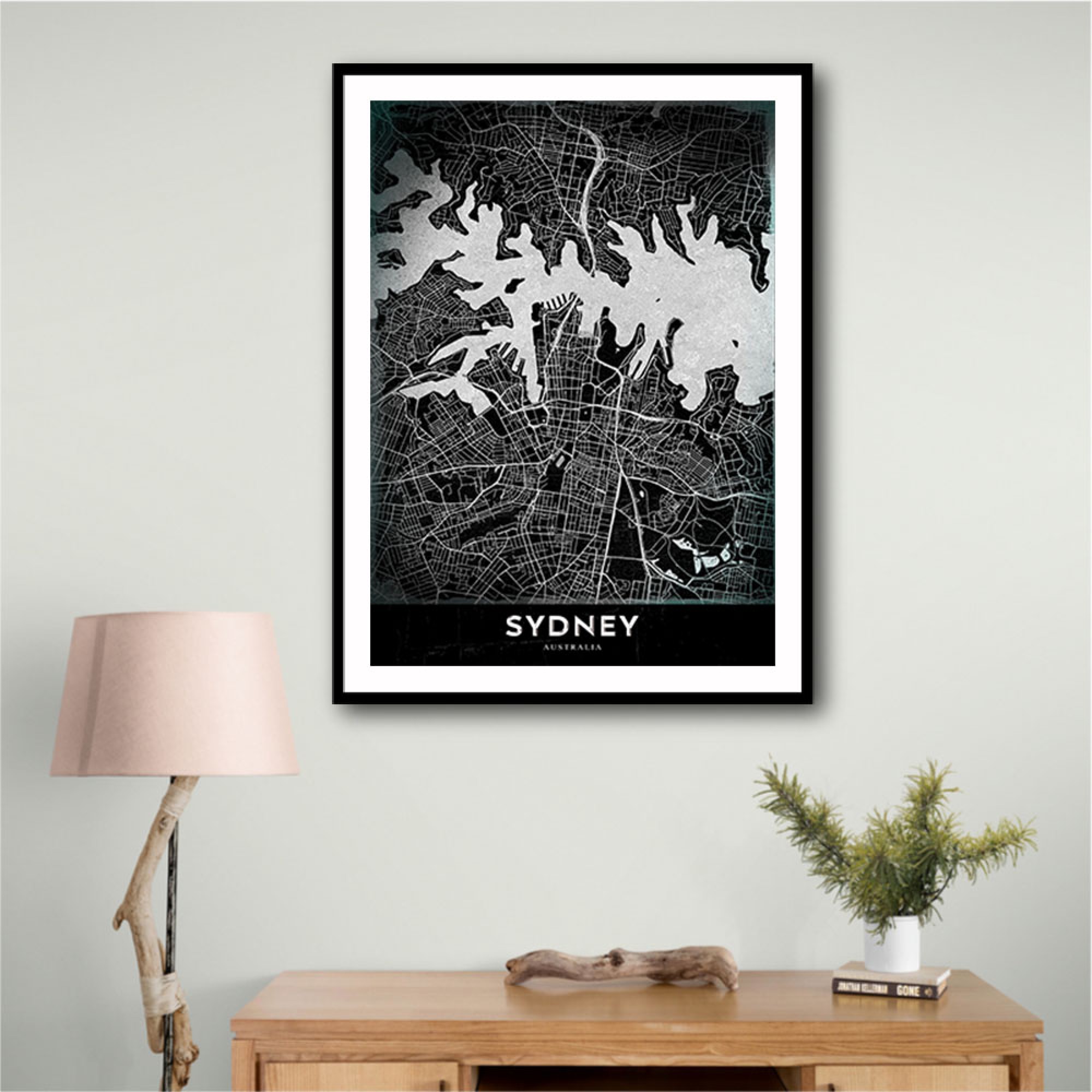 Sydney Map Wall Art