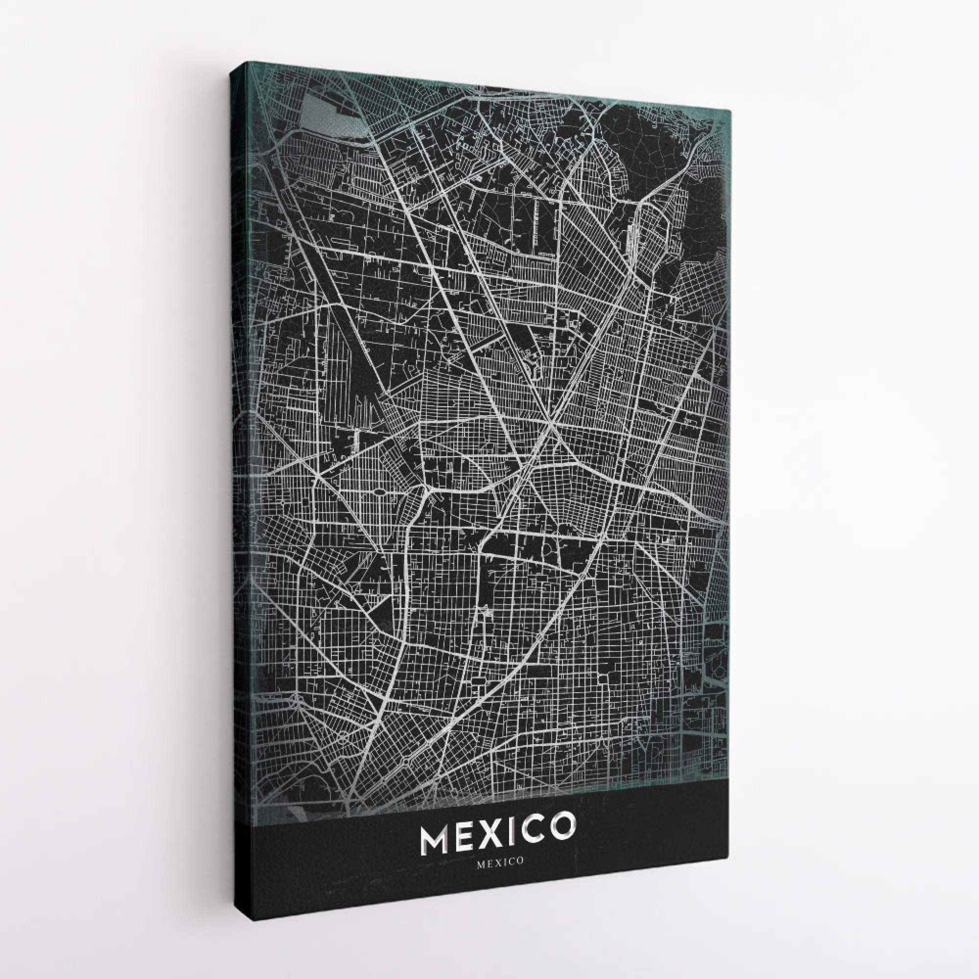 Mexico Map Wall Art