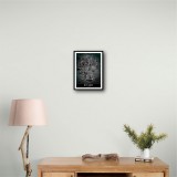 Riyadh Map Wall Art