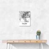 Cairo City Map Wall Art