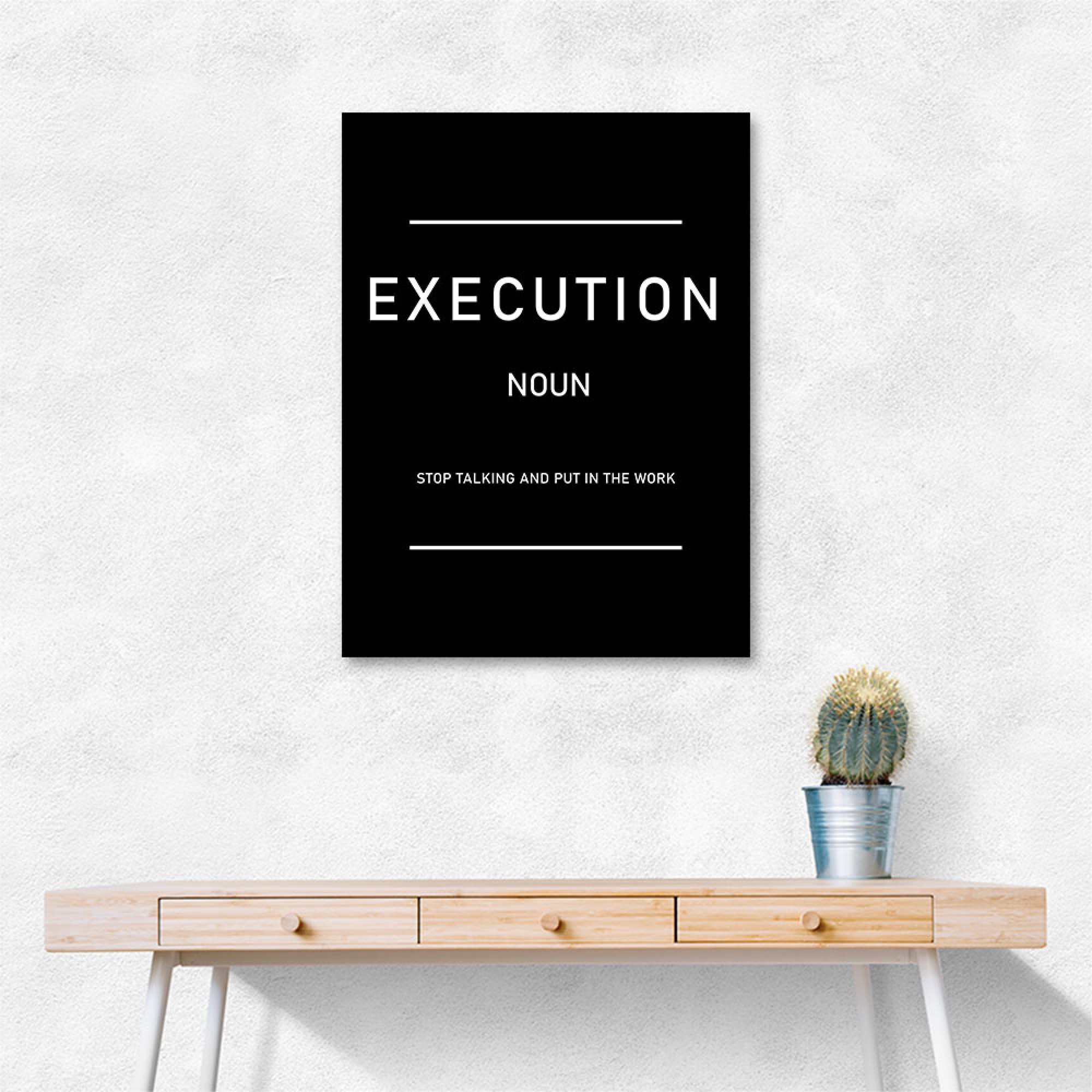 Execution Wall Art