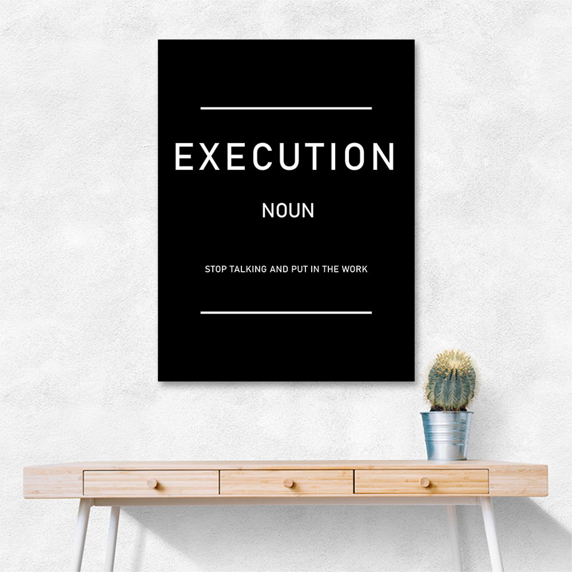 Execution Wall Art