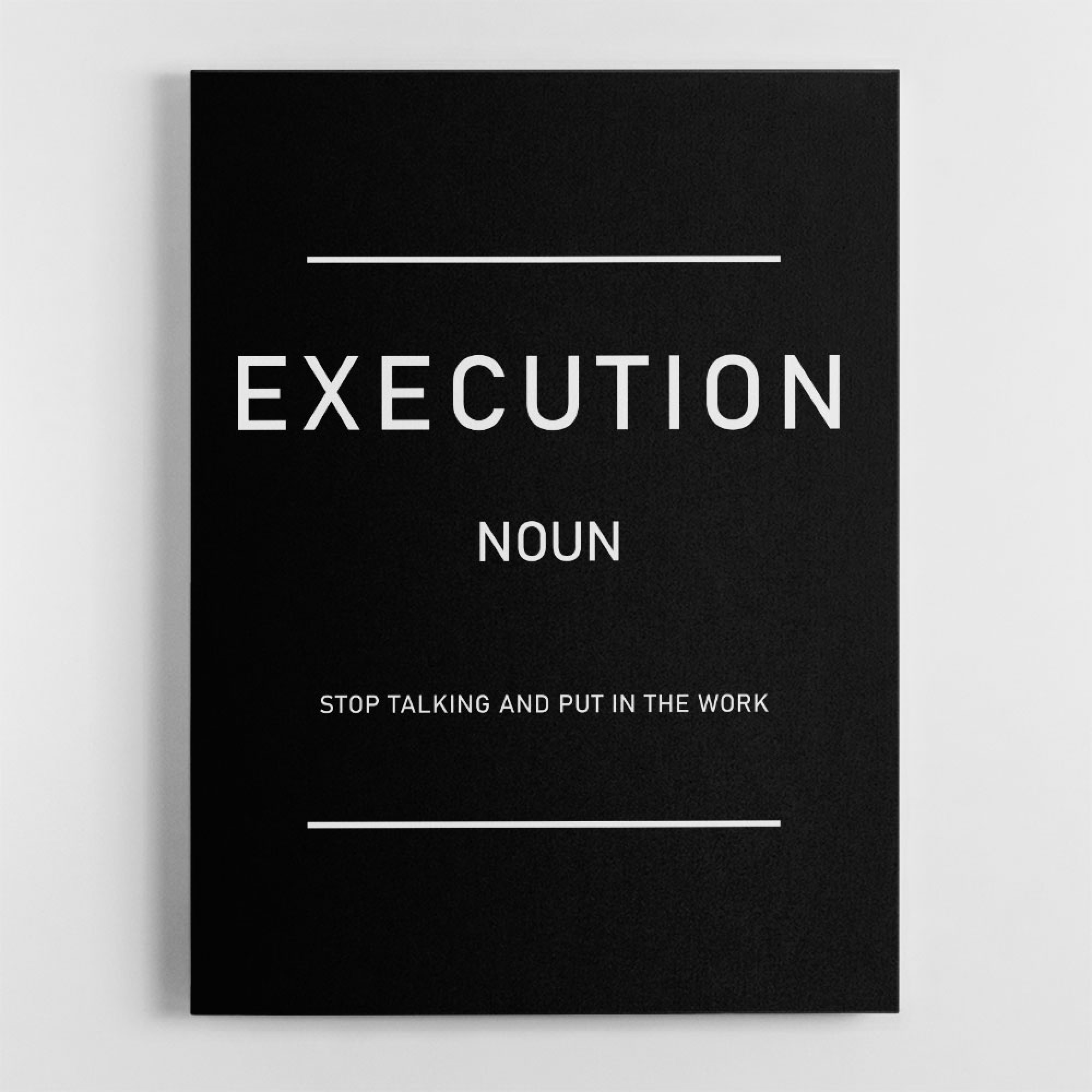 Execution Wall Art