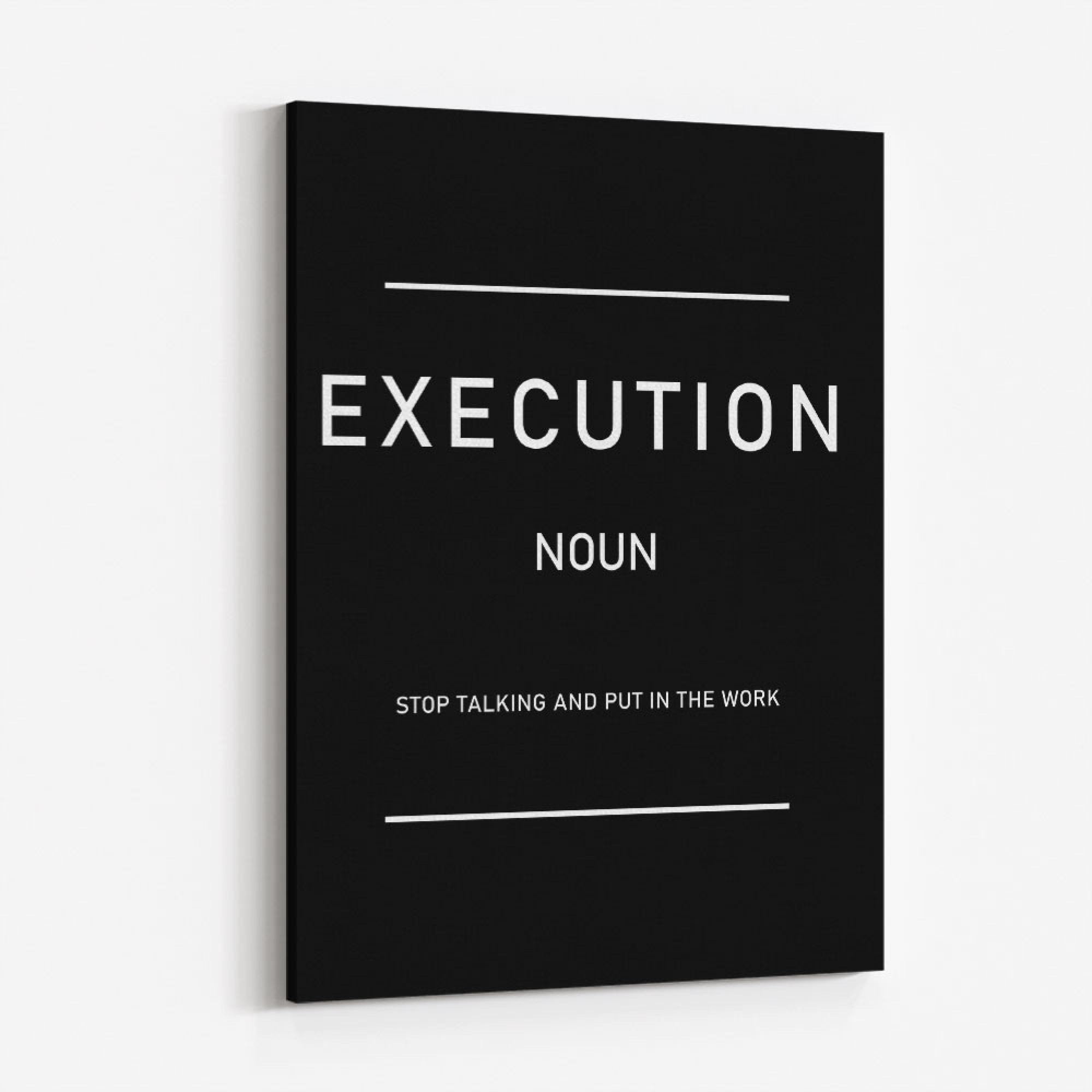Execution Wall Art