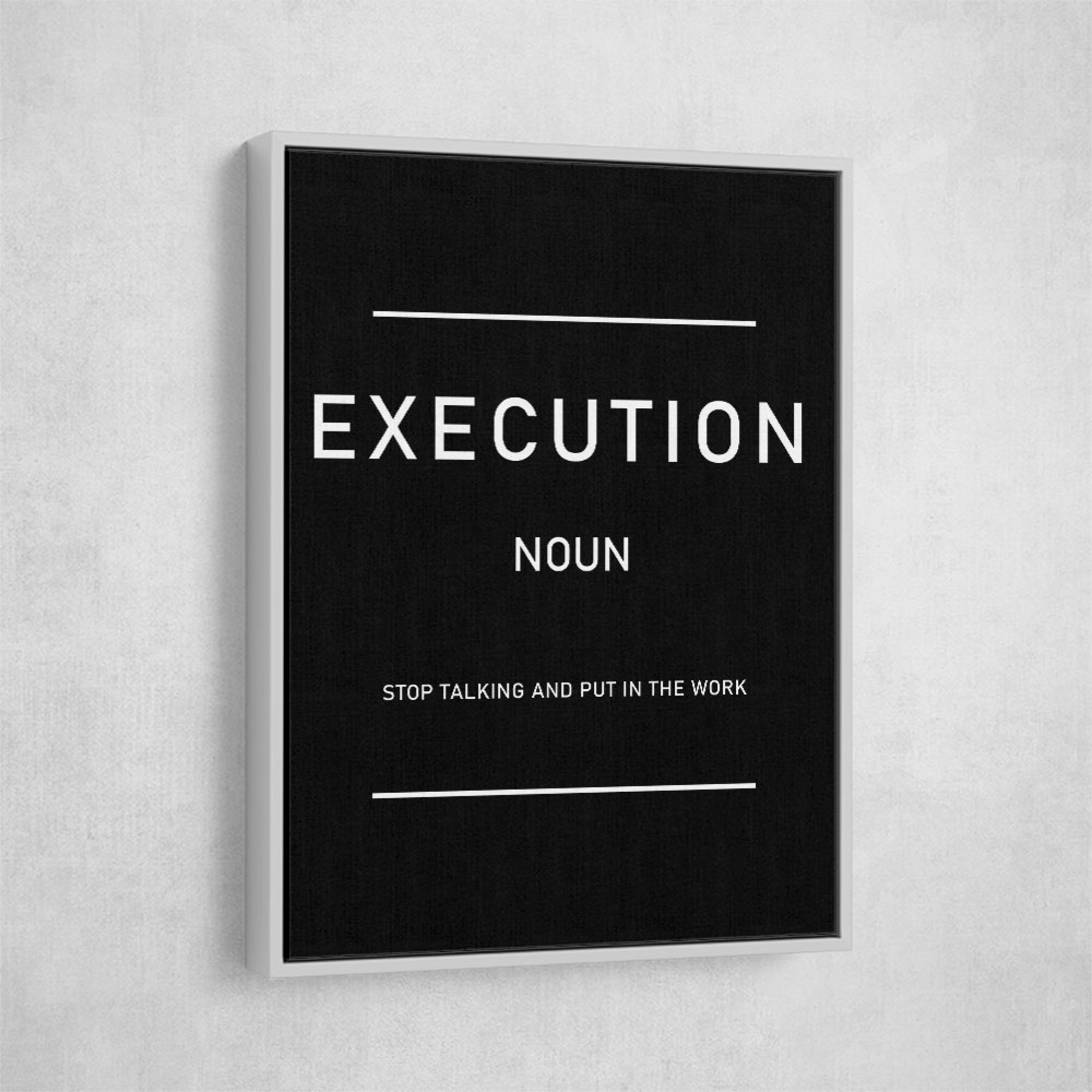 Execution Wall Art