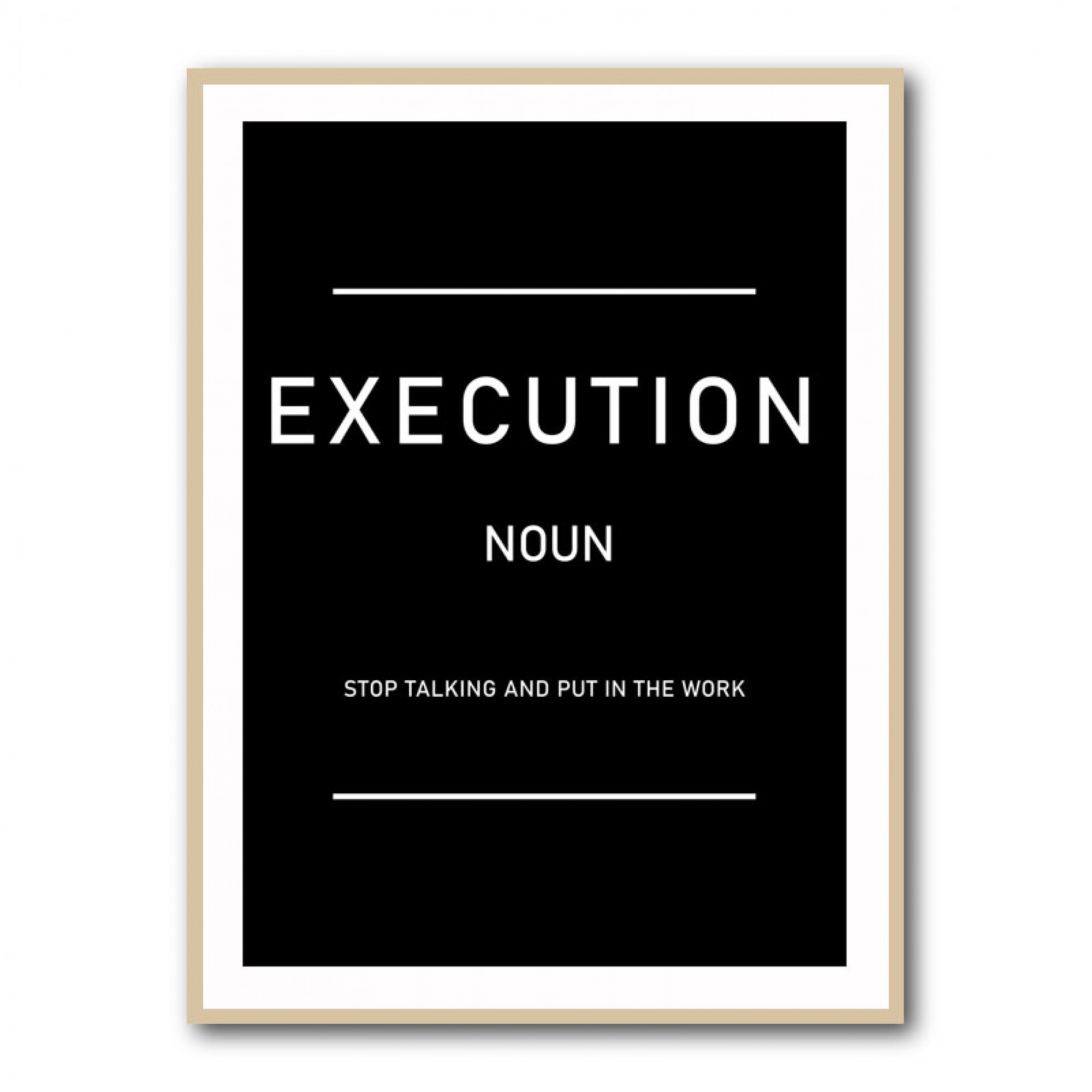 Execution Wall Art