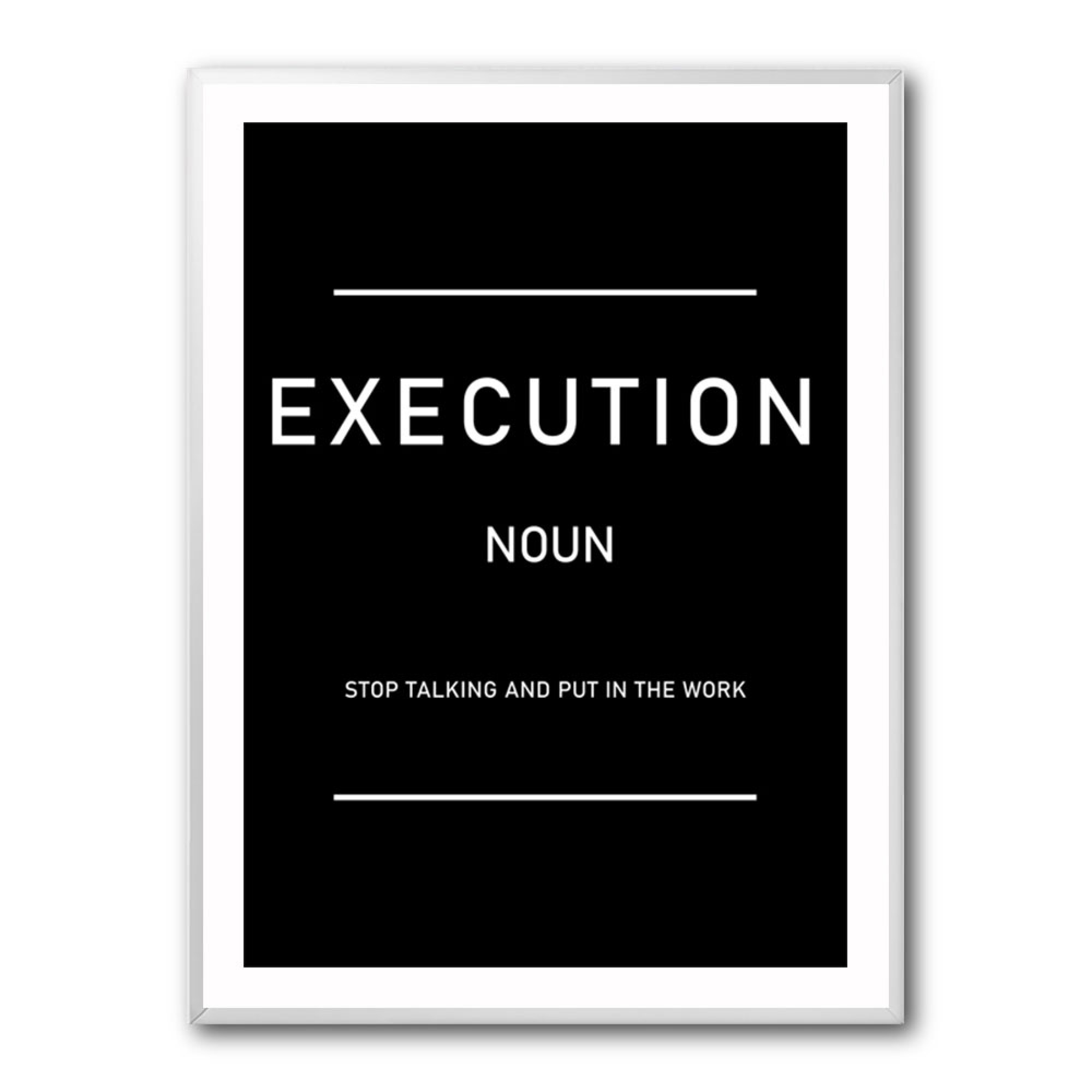 Execution Wall Art