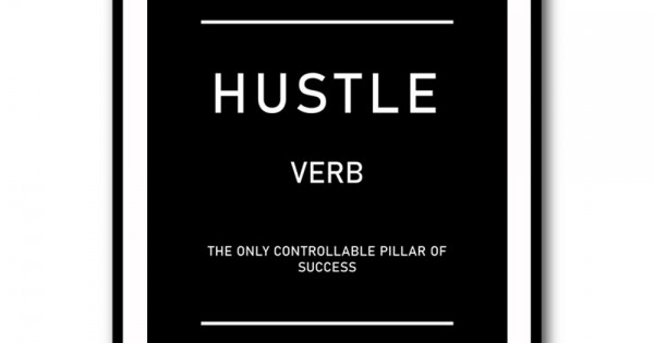 Hustle Wall Art