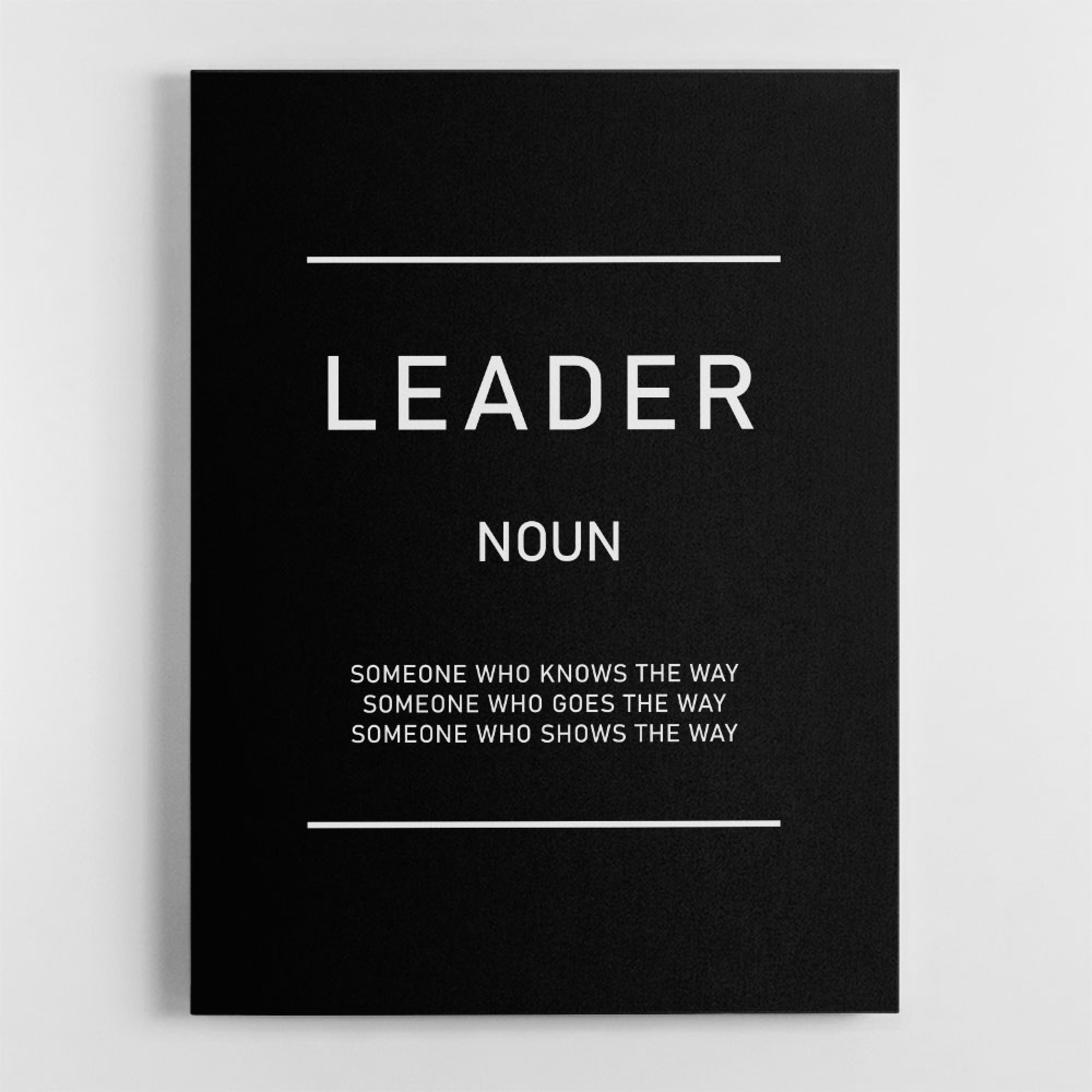 Leader Wall Art