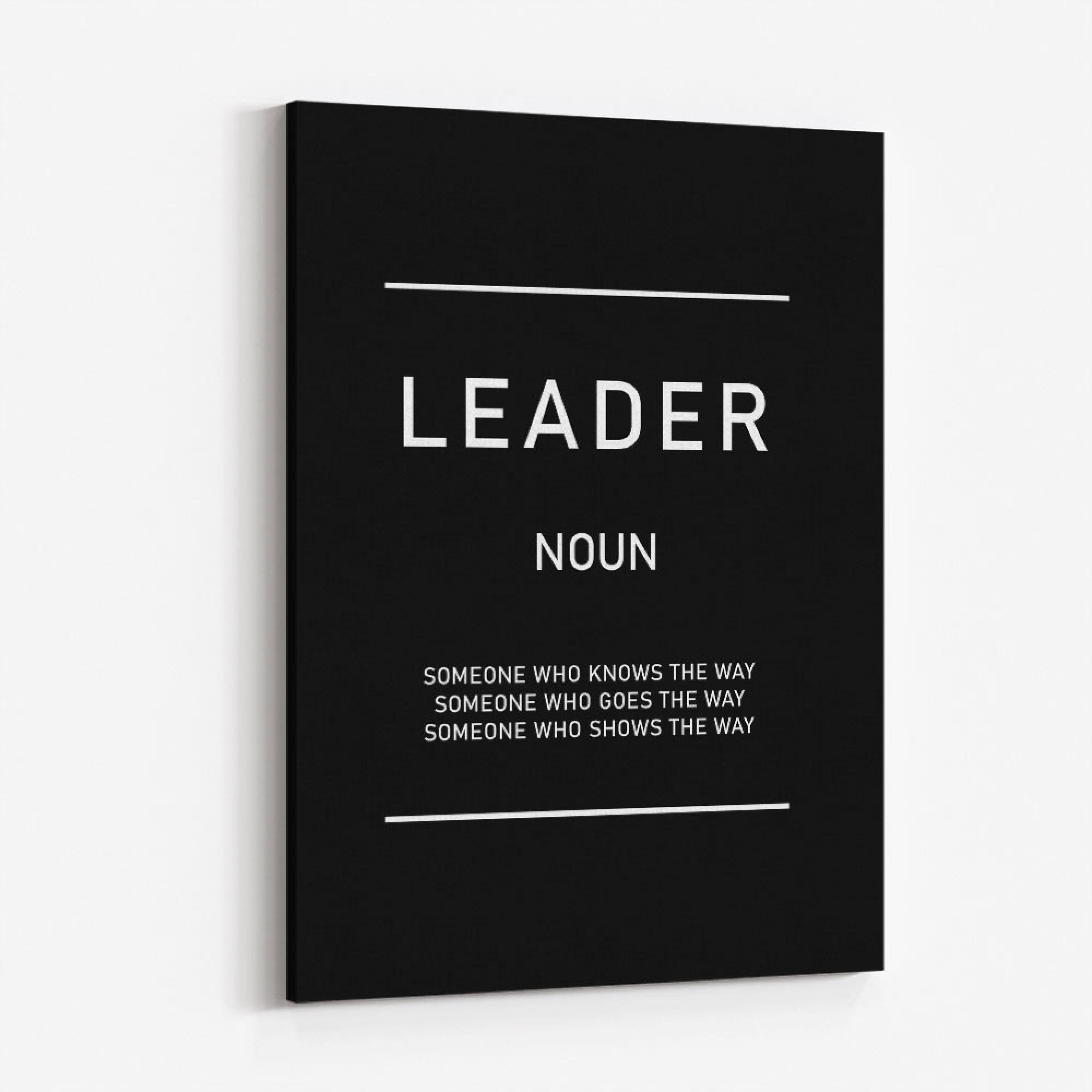 Leader Wall Art